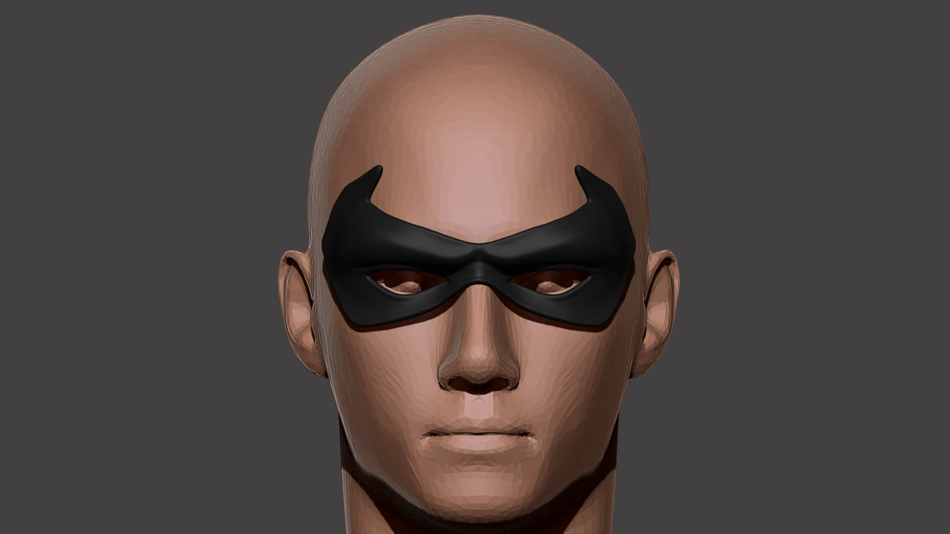 Robin Eyes Mask - DC Comics 3D Model by blackstar90