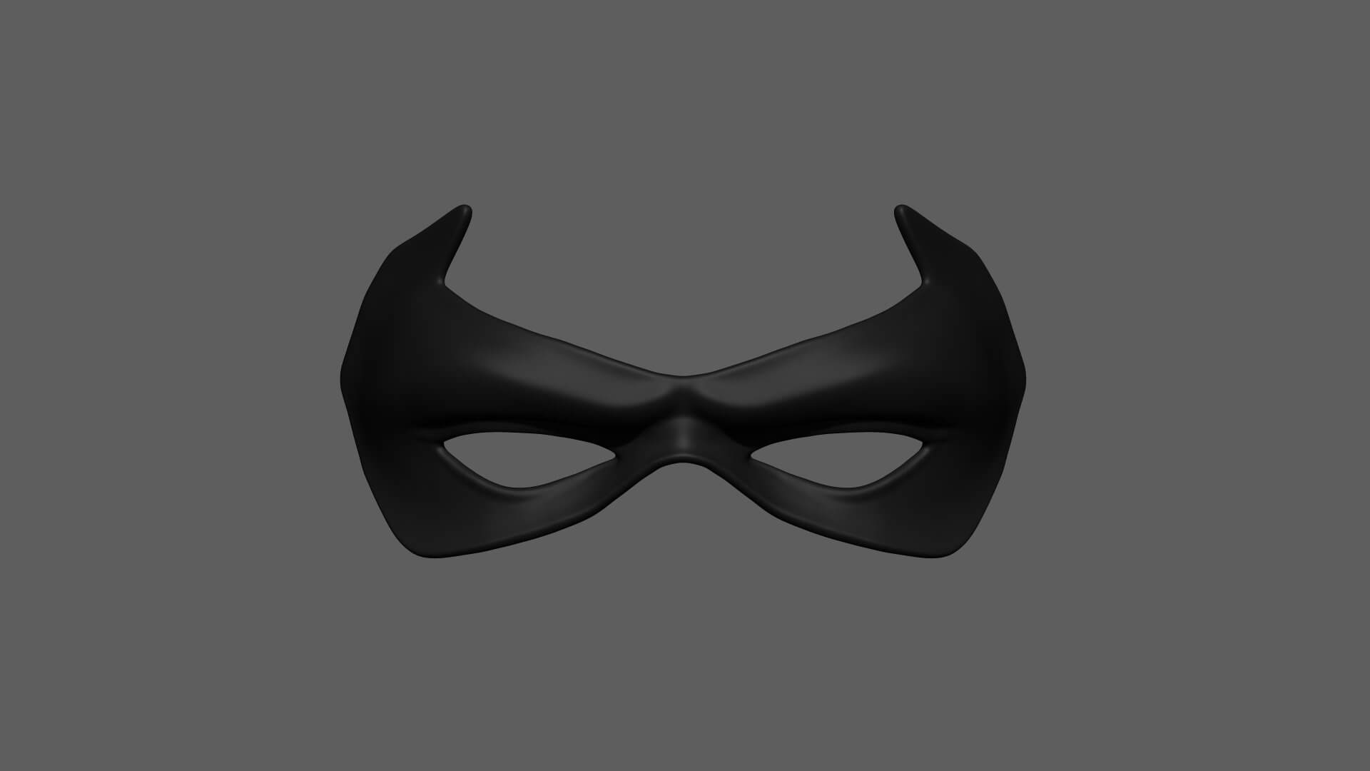 Robin Eyes Mask - DC Comics 3D Model by blackstar90