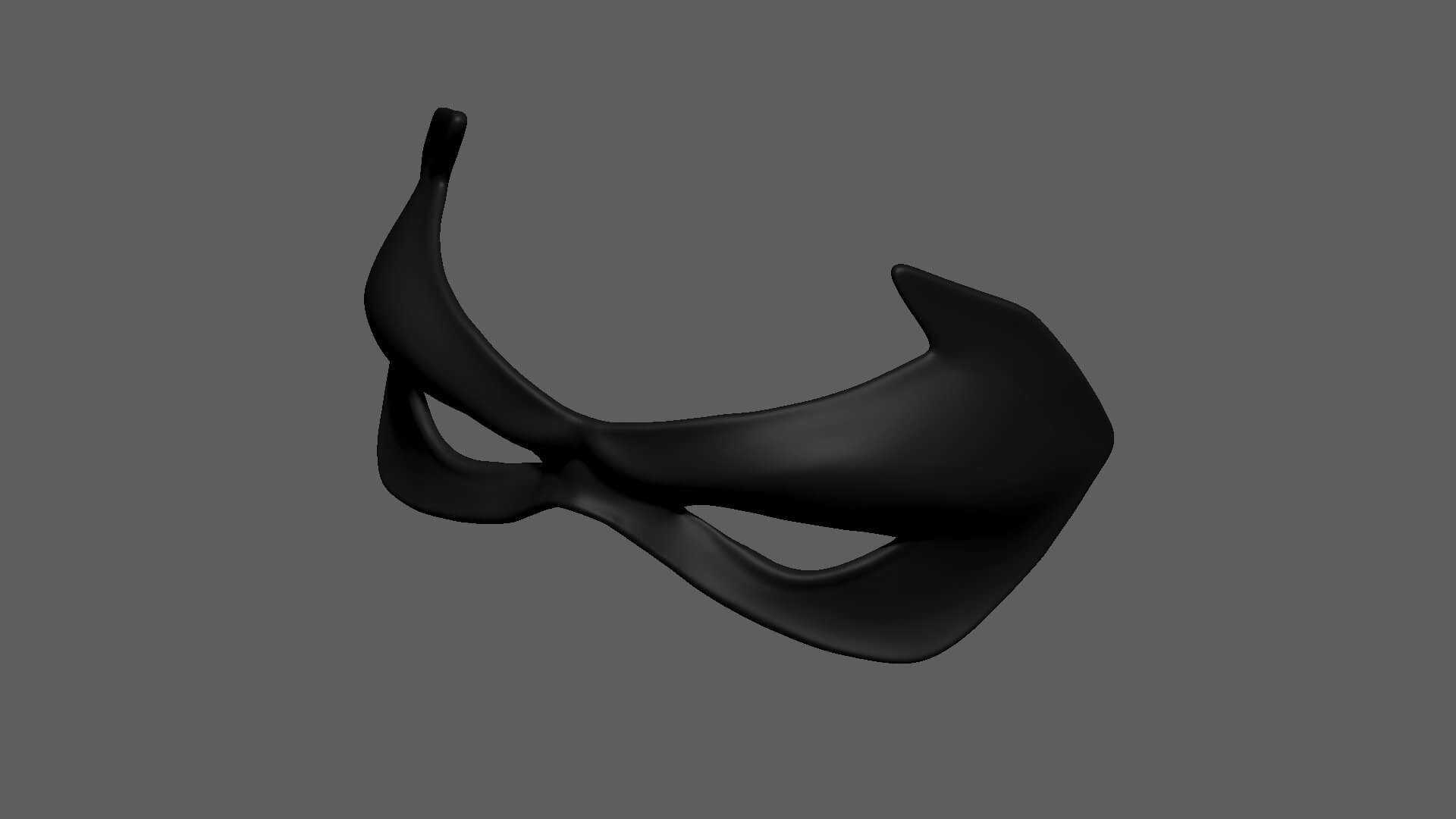 Robin Eyes Mask - DC Comics 3D Model by blackstar90