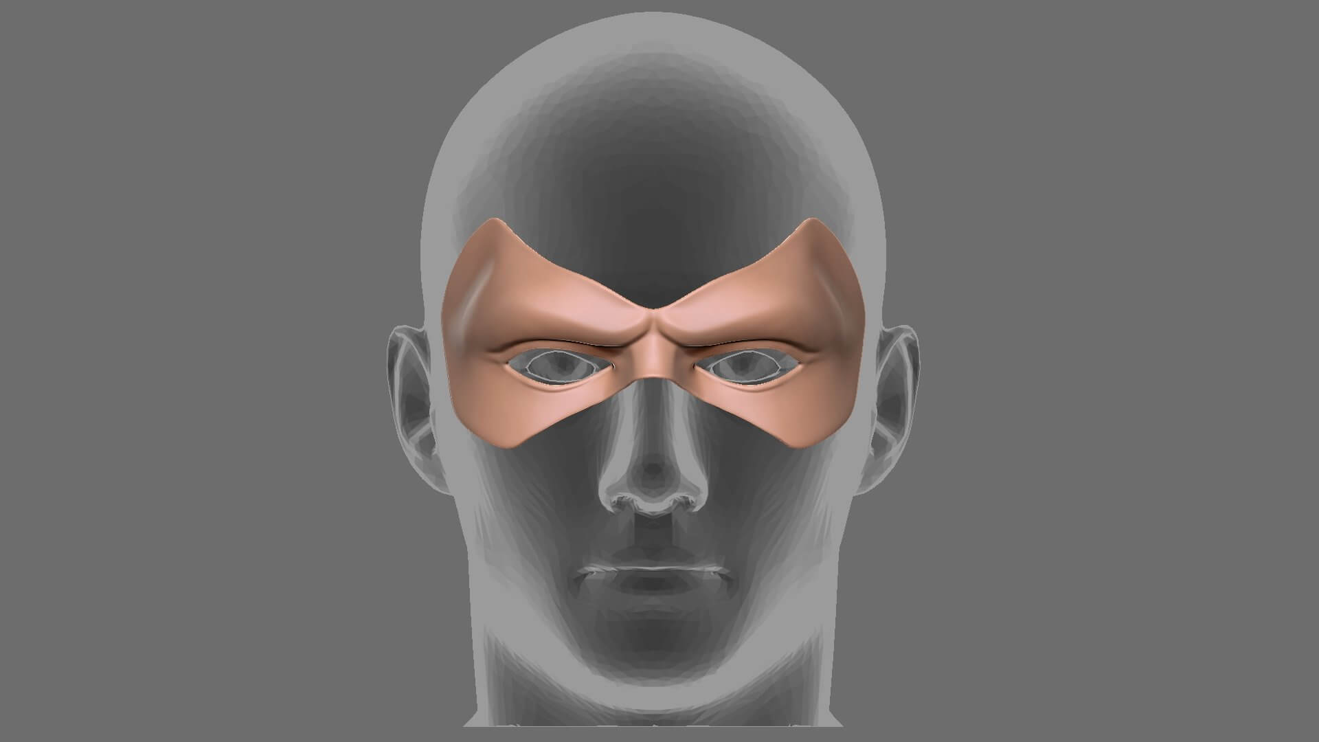 Robin Face Mask - Titans Season 3 3D Model by blackstar90