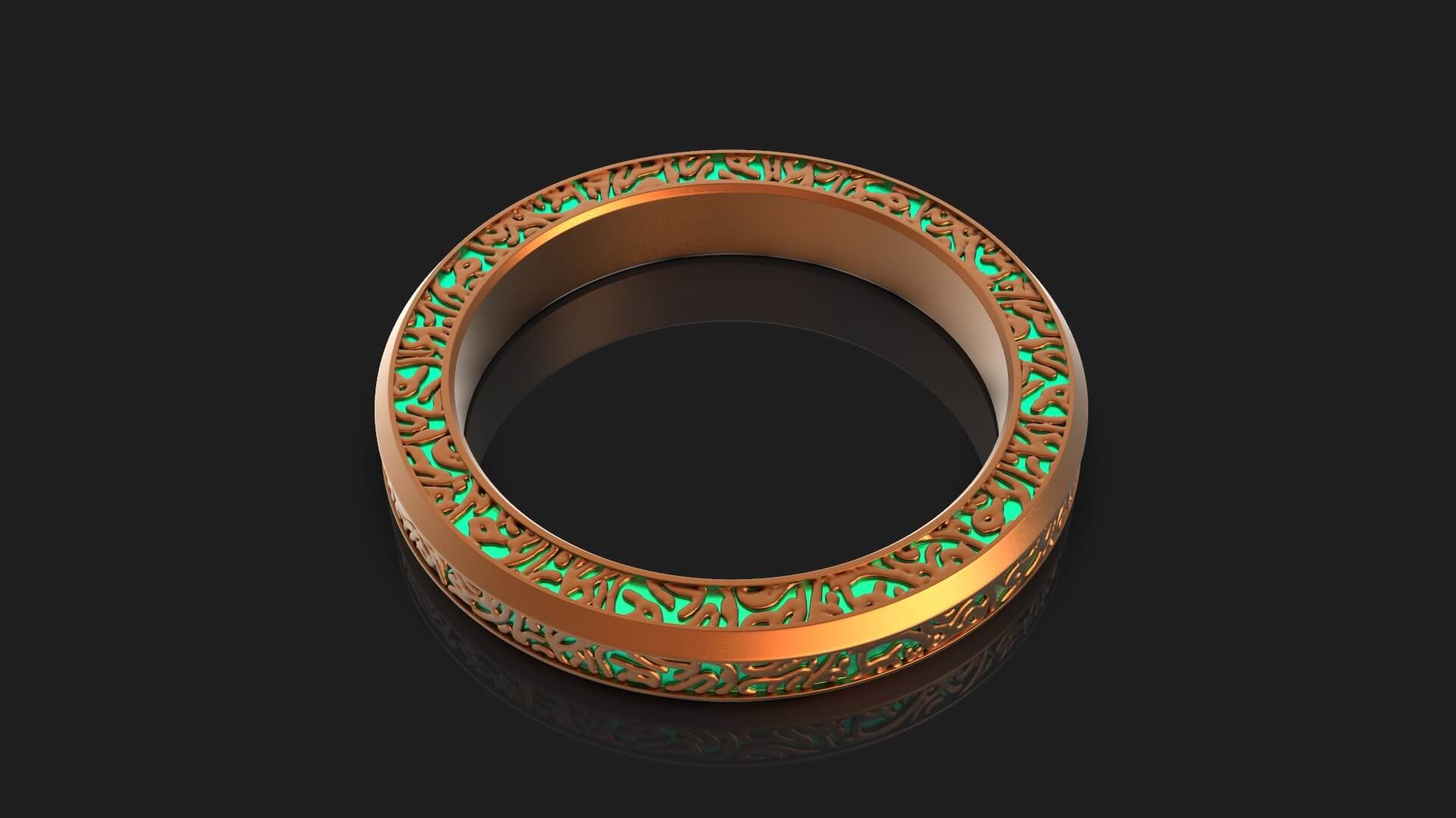 Shang Chi Ring - Shang Chi Bracelet 3D Model by blackstar90