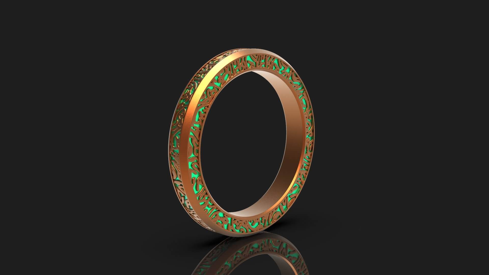 Shang Chi Ring - Shang Chi Bracelet 3D Model by blackstar90