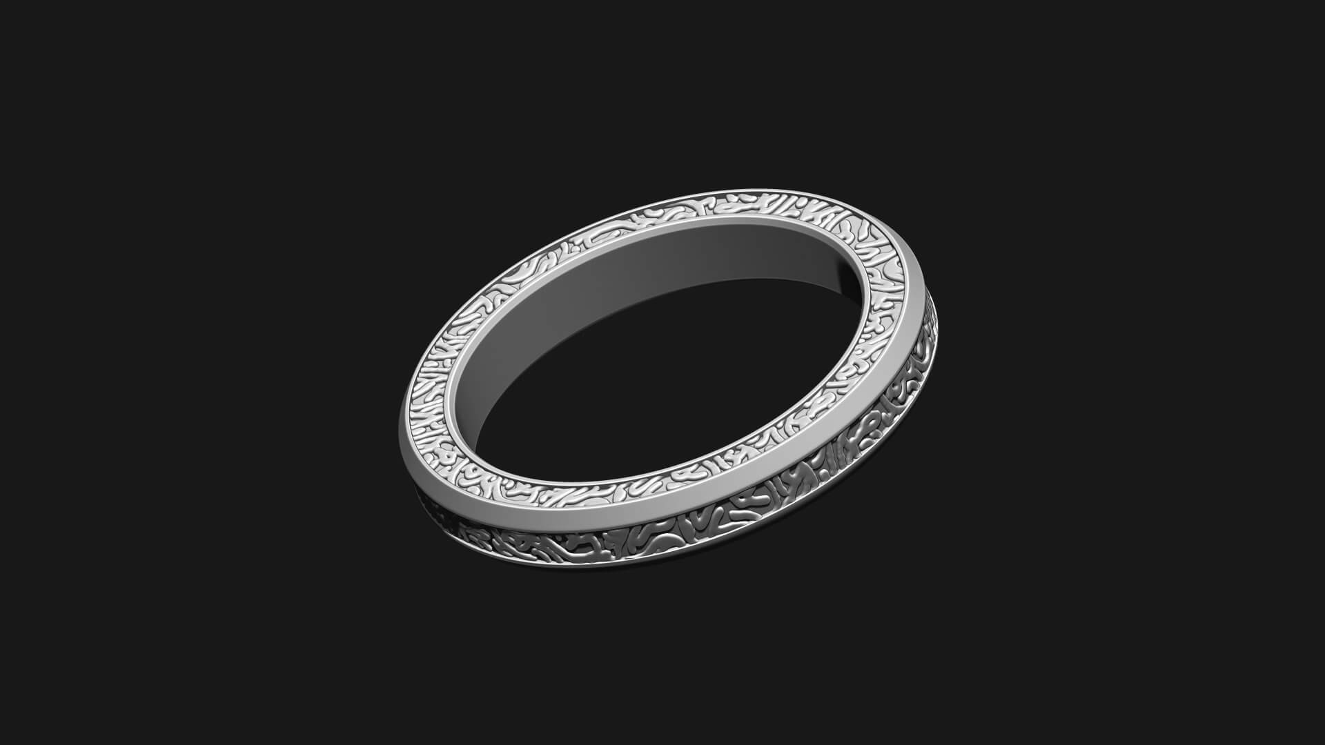 Shang Chi Ring - Shang Chi Bracelet 3D Model by blackstar90