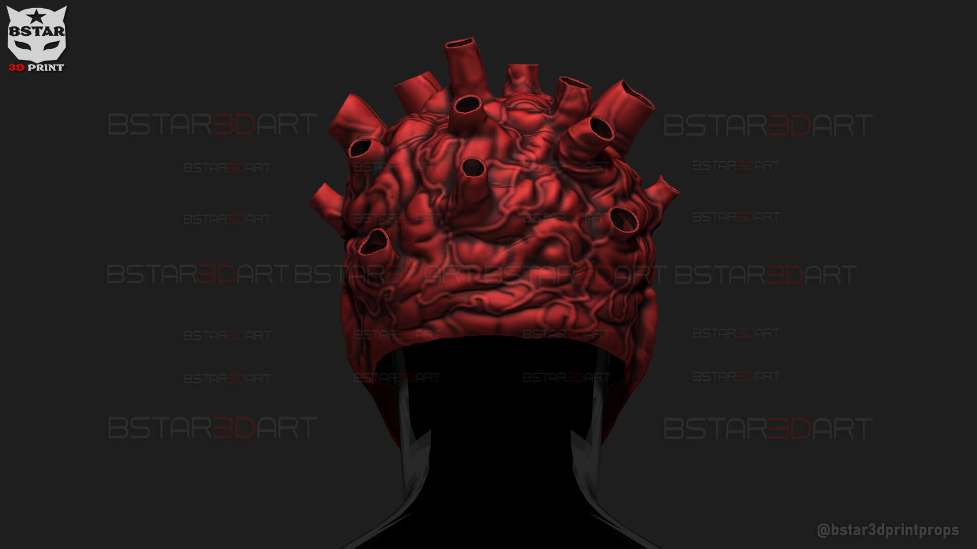 Shin Mask High Quality - Dorohedoro Anime Cosplay 3D Model by blackstar90