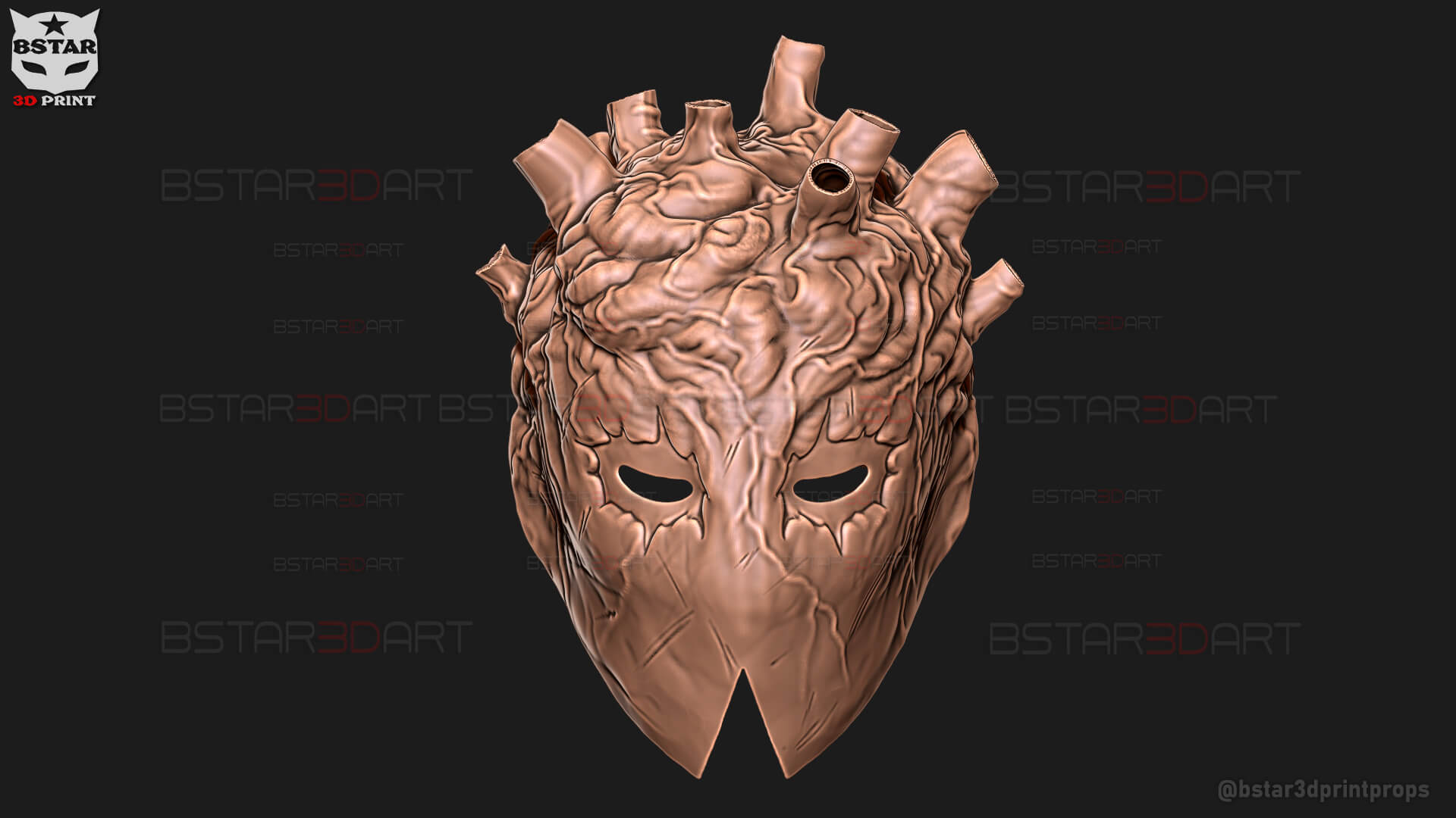 Shin Mask High Quality - Dorohedoro Anime Cosplay 3D Model by blackstar90