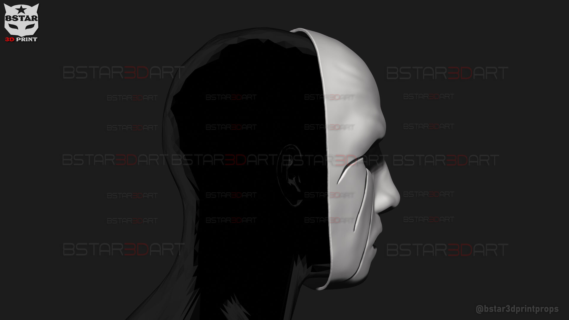 Slipknot Drummer Eloy Mask - 3D Model by blackstar90