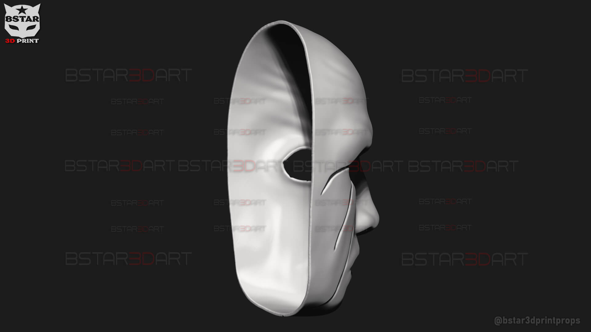 Slipknot Drummer Eloy Mask - 3D Model by blackstar90