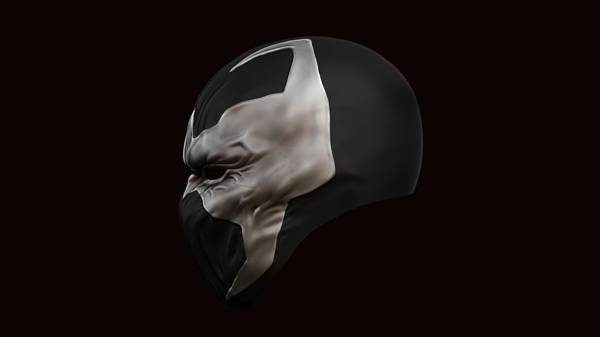 Spawn Comics Mask - 3D Model by blackstar90