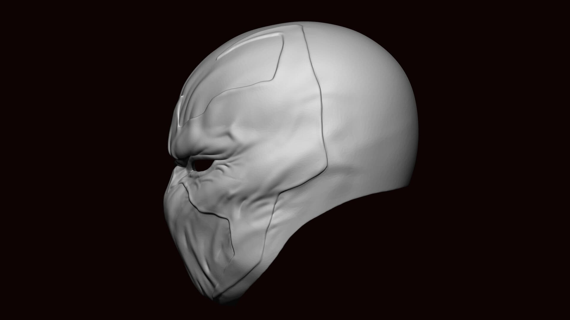 Spawn Comics Mask - 3D Model by blackstar90