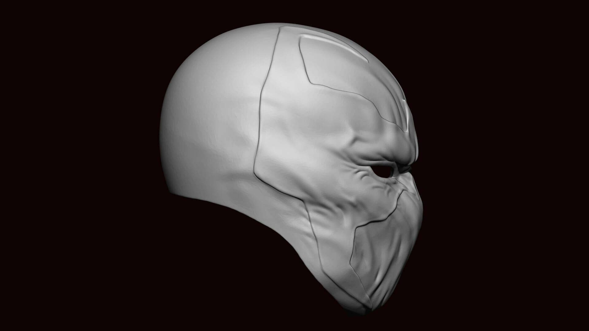Spawn Comics Mask - 3D Model by blackstar90