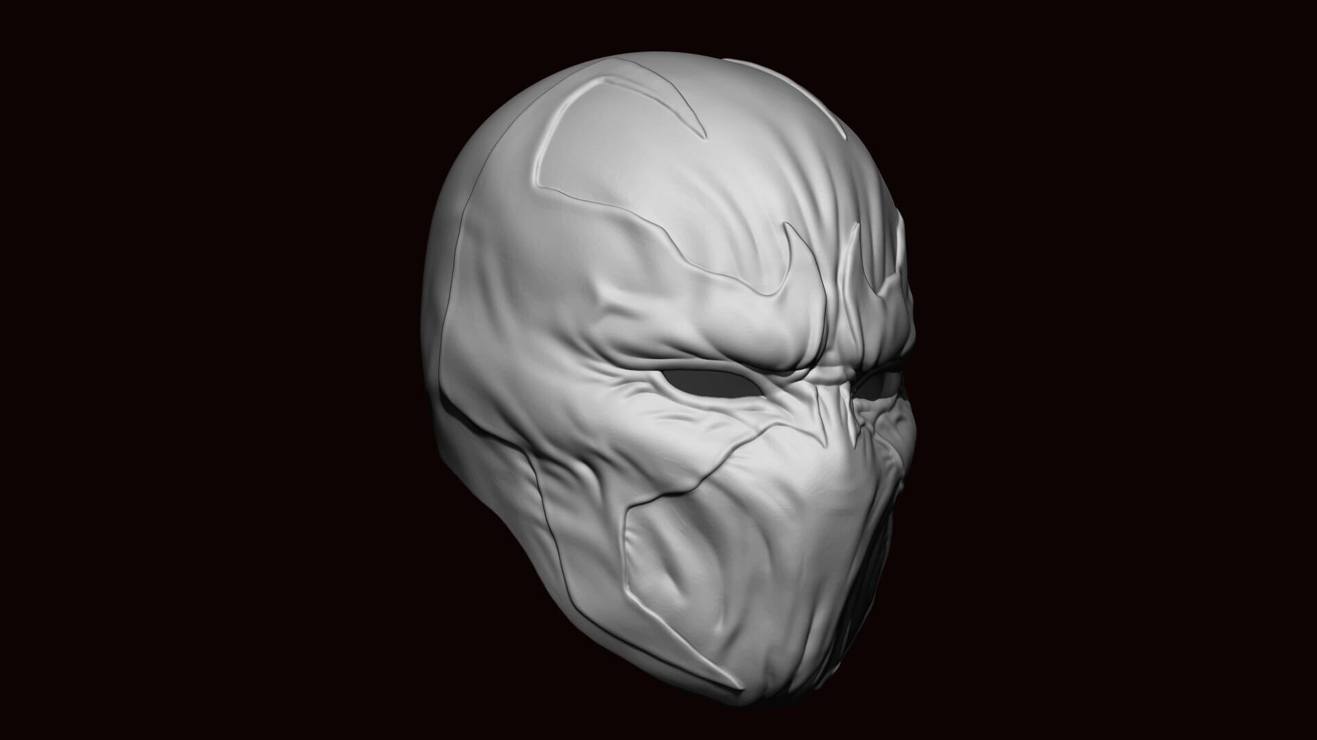 Spawn Comics Mask - 3D Model by blackstar90