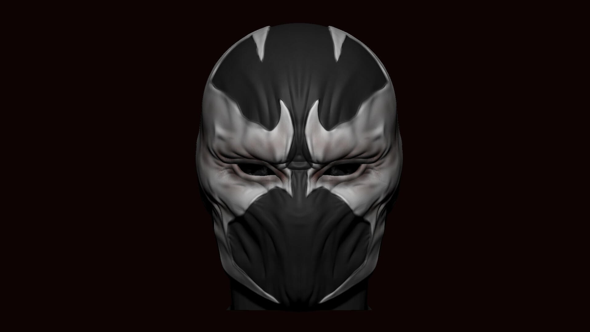 Spawn Comics Mask - 3D Model by blackstar90
