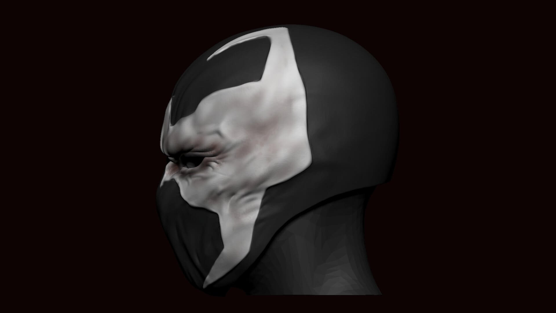 Spawn Comics Mask - 3D Model by blackstar90