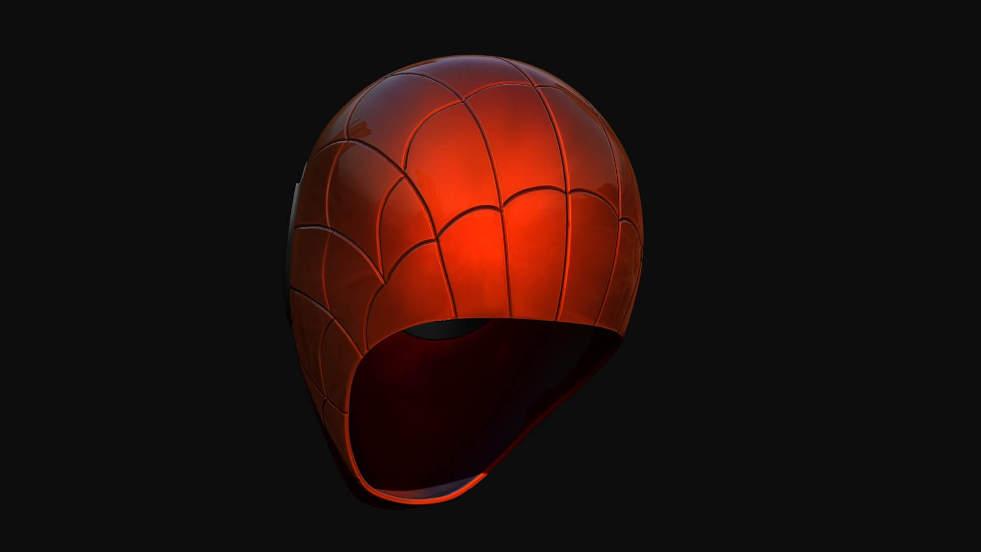 Spider Man Mask - Marvel Comics 3D Model by blackstar90