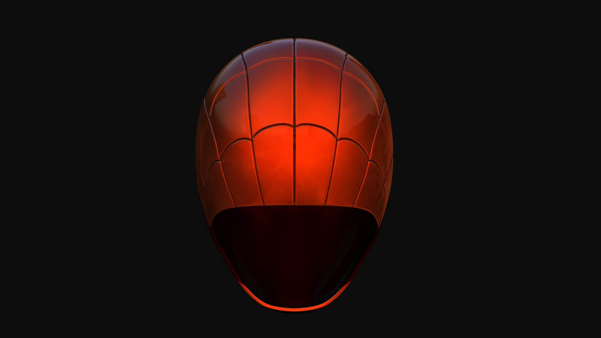 Spider Man Mask - Marvel Comics 3D Model by blackstar90