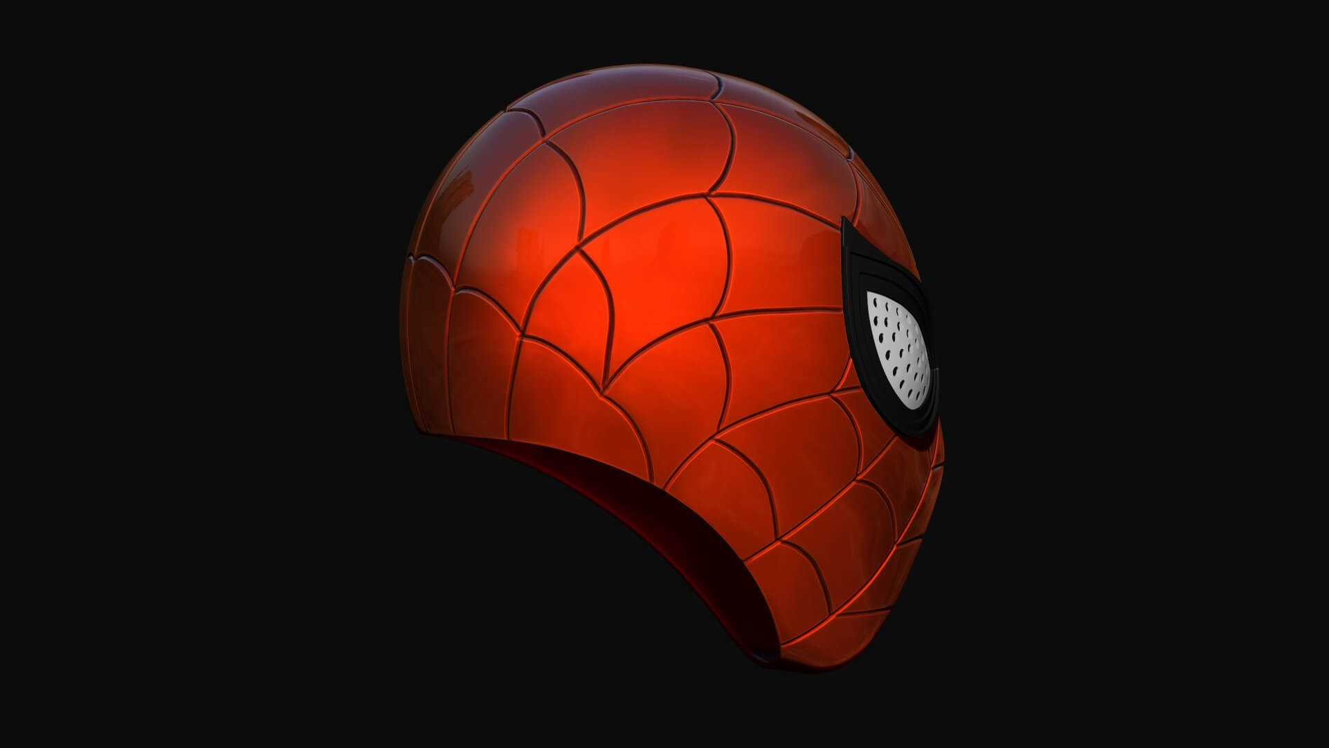 Spider Man Mask - Marvel Comics 3D Print Model by blackstar90