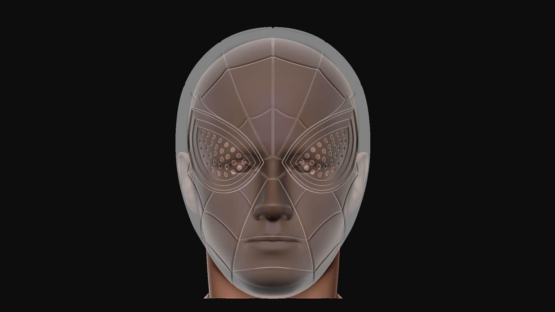 Spider Man Mask - Marvel Comics 3D Model by blackstar90