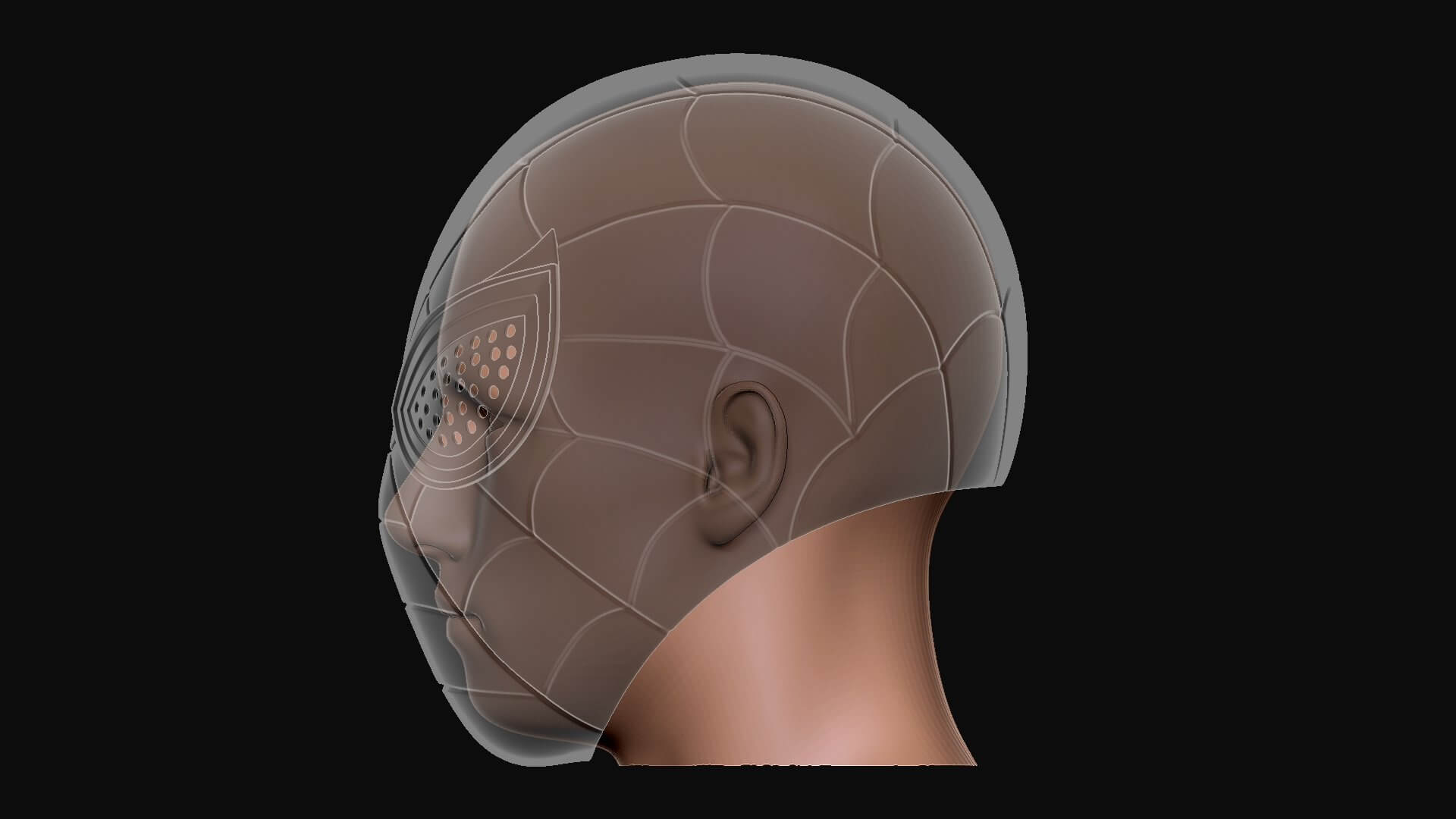 Spider Man Mask - Marvel Comics 3D Model by blackstar90