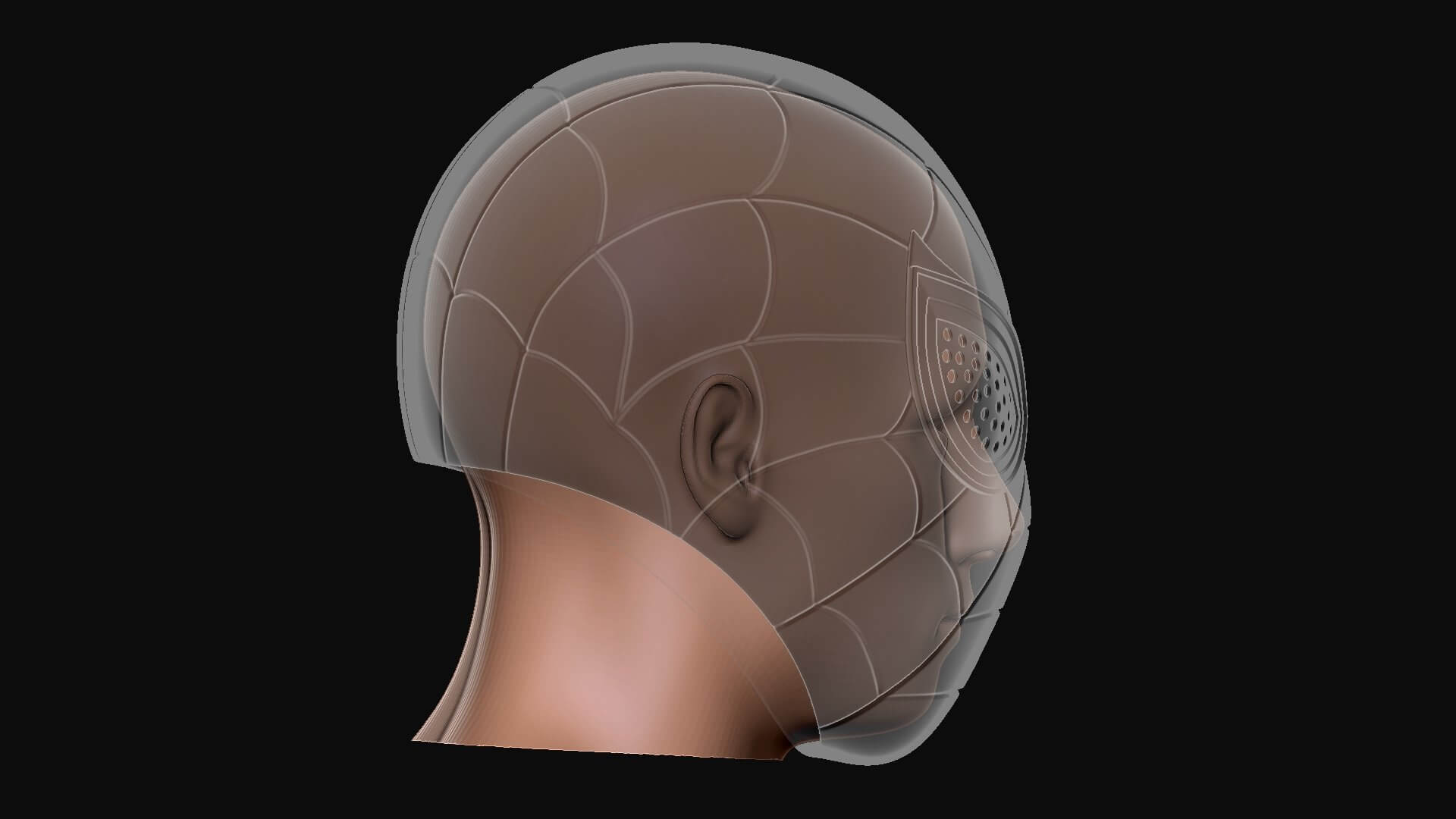 Spider Man Mask - Marvel Comics 3D Model by blackstar90