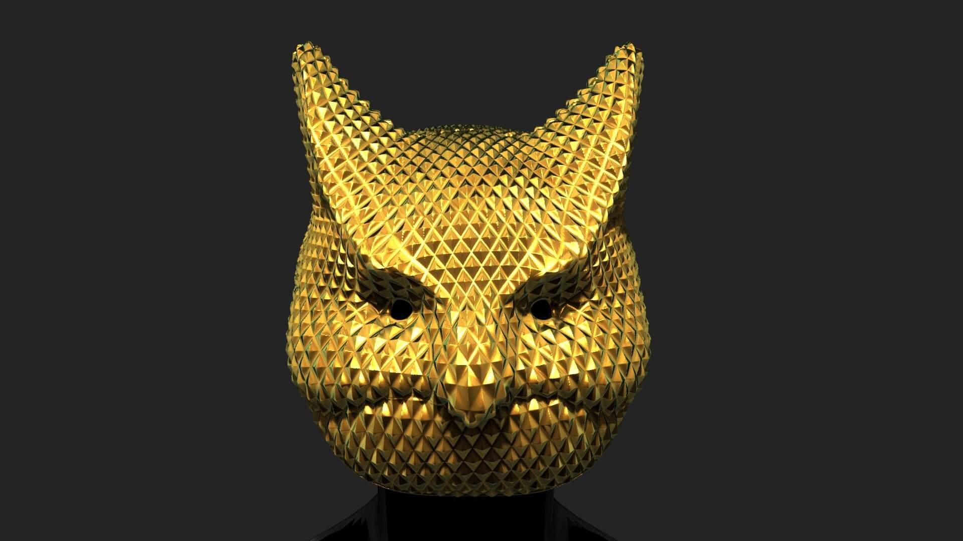 Squid Game - Boss Mask Cosplay 3D Print Model by blackstar90