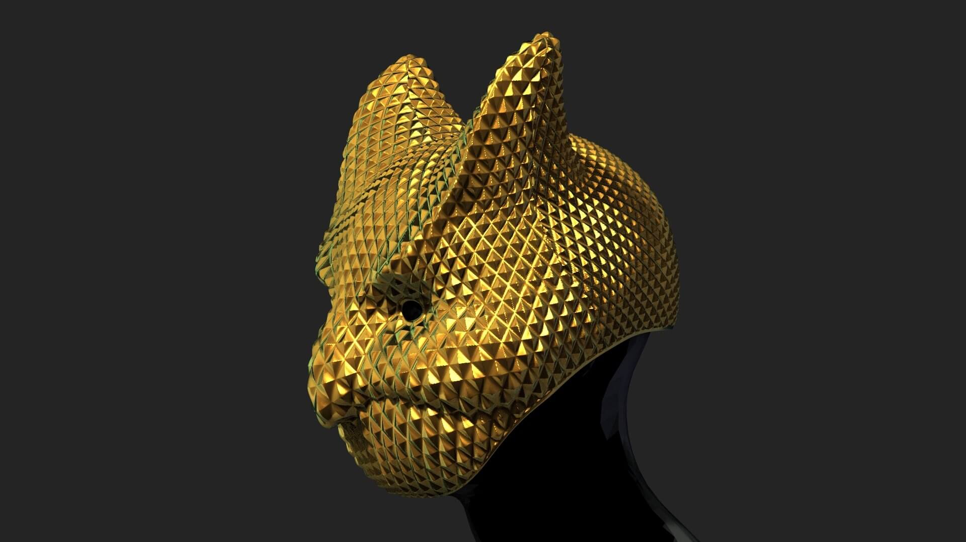 Squid Game - Boss Mask Cosplay 3D Model by blackstar90