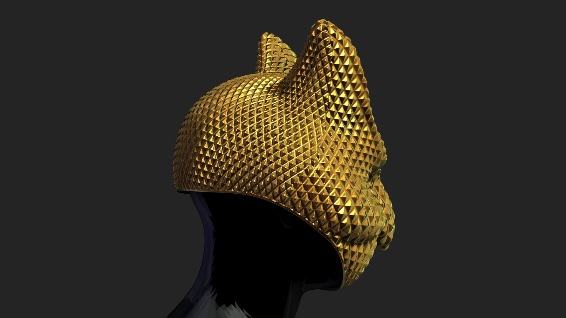 Squid Game - Boss Mask Cosplay 3D Model by blackstar90