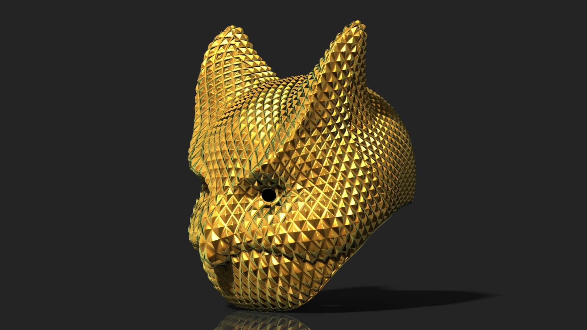 Squid Game - Boss Mask Cosplay 3D Model by blackstar90