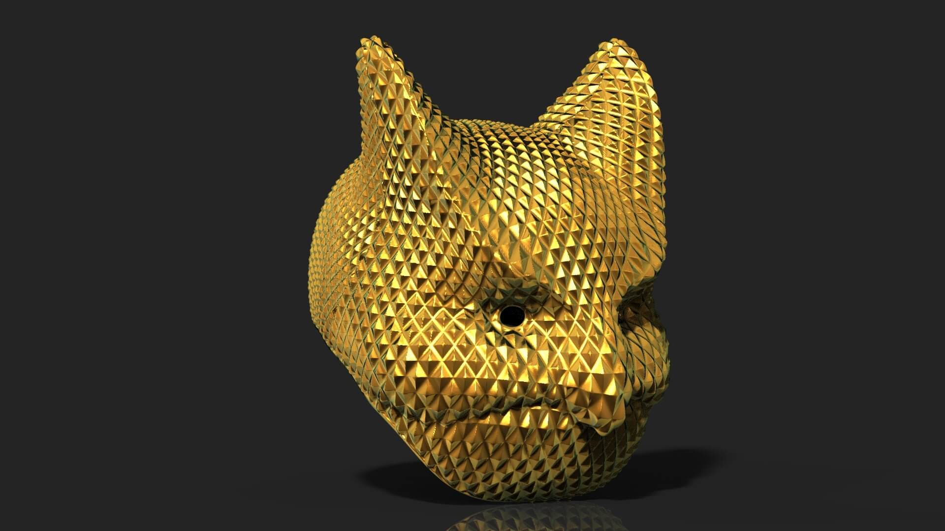 Squid Game - Boss Mask Cosplay 3D Model by blackstar90