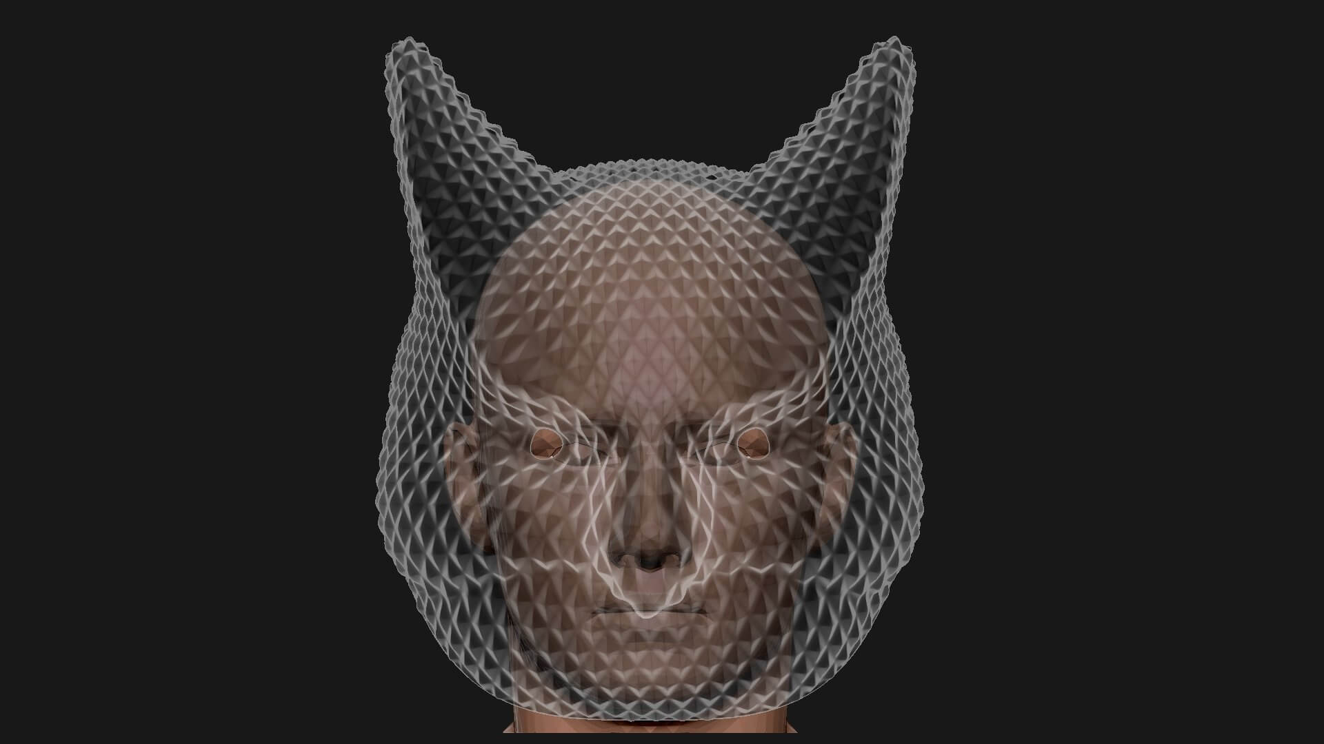 Squid Game - Boss Mask Cosplay 3D Model by blackstar90