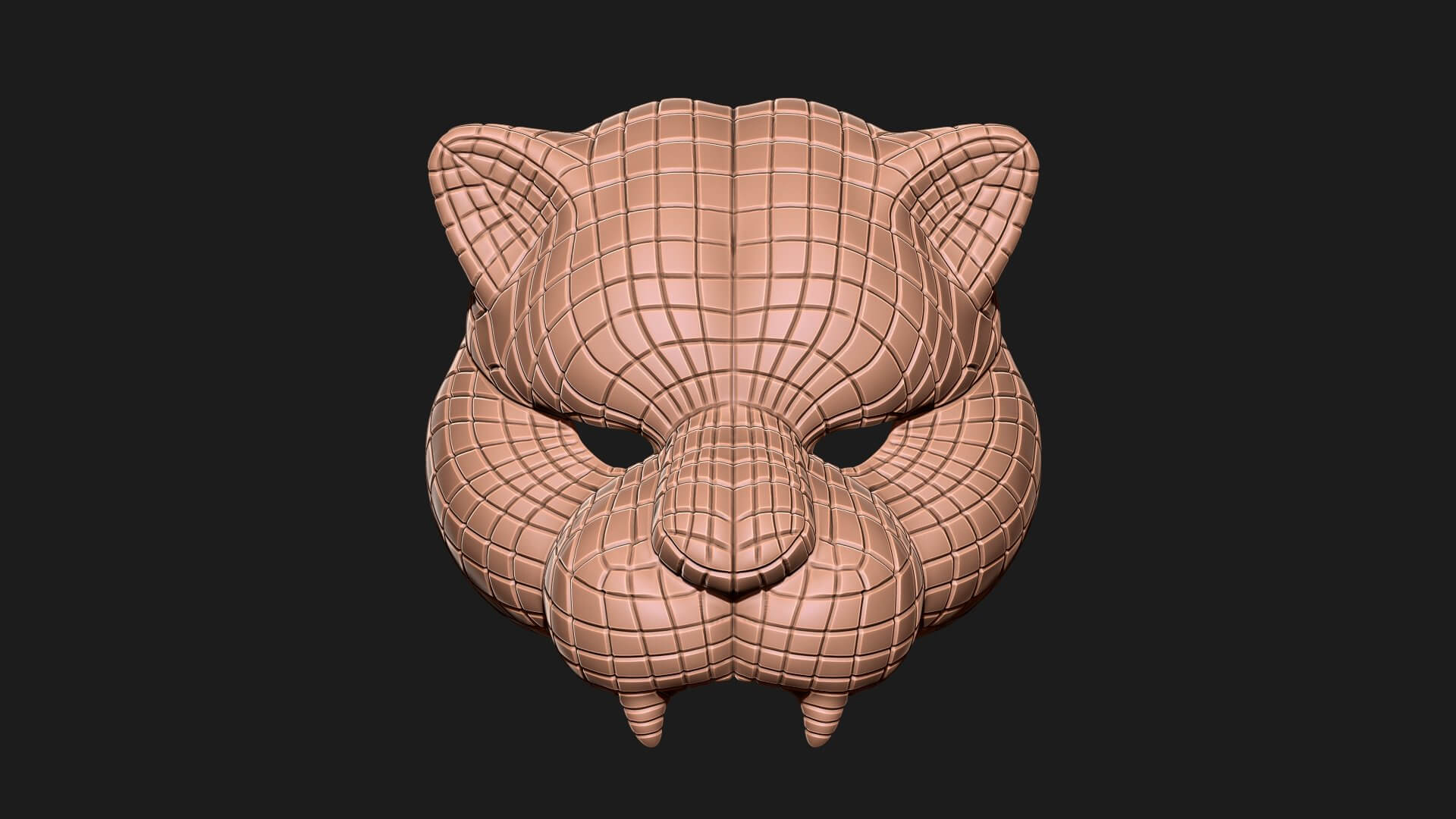 Squid Game - VIP Tiger Mask Cosplay 3D Model by blackstar90