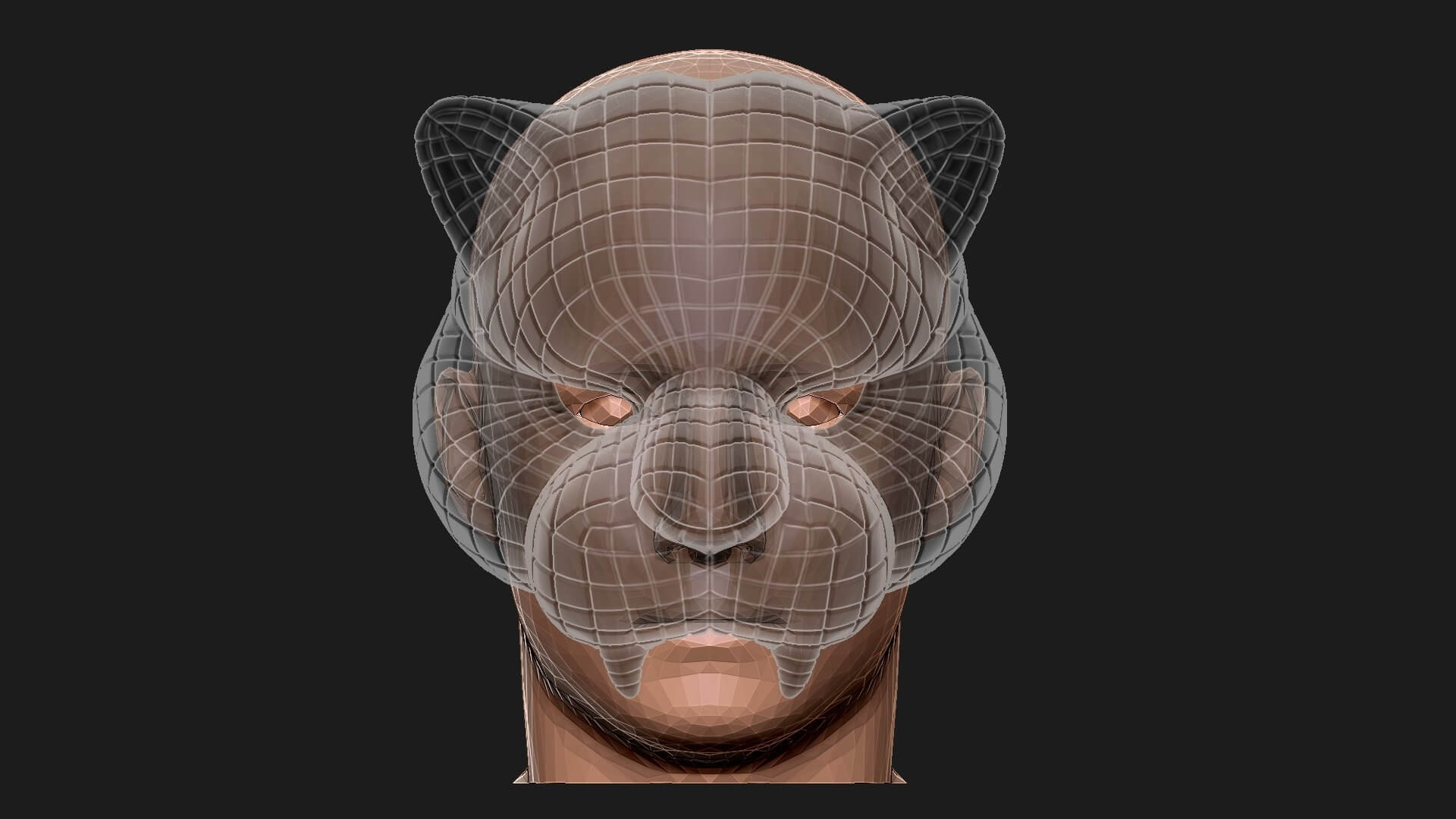 Squid Game - VIP Tiger Mask Cosplay 3D Model by blackstar90