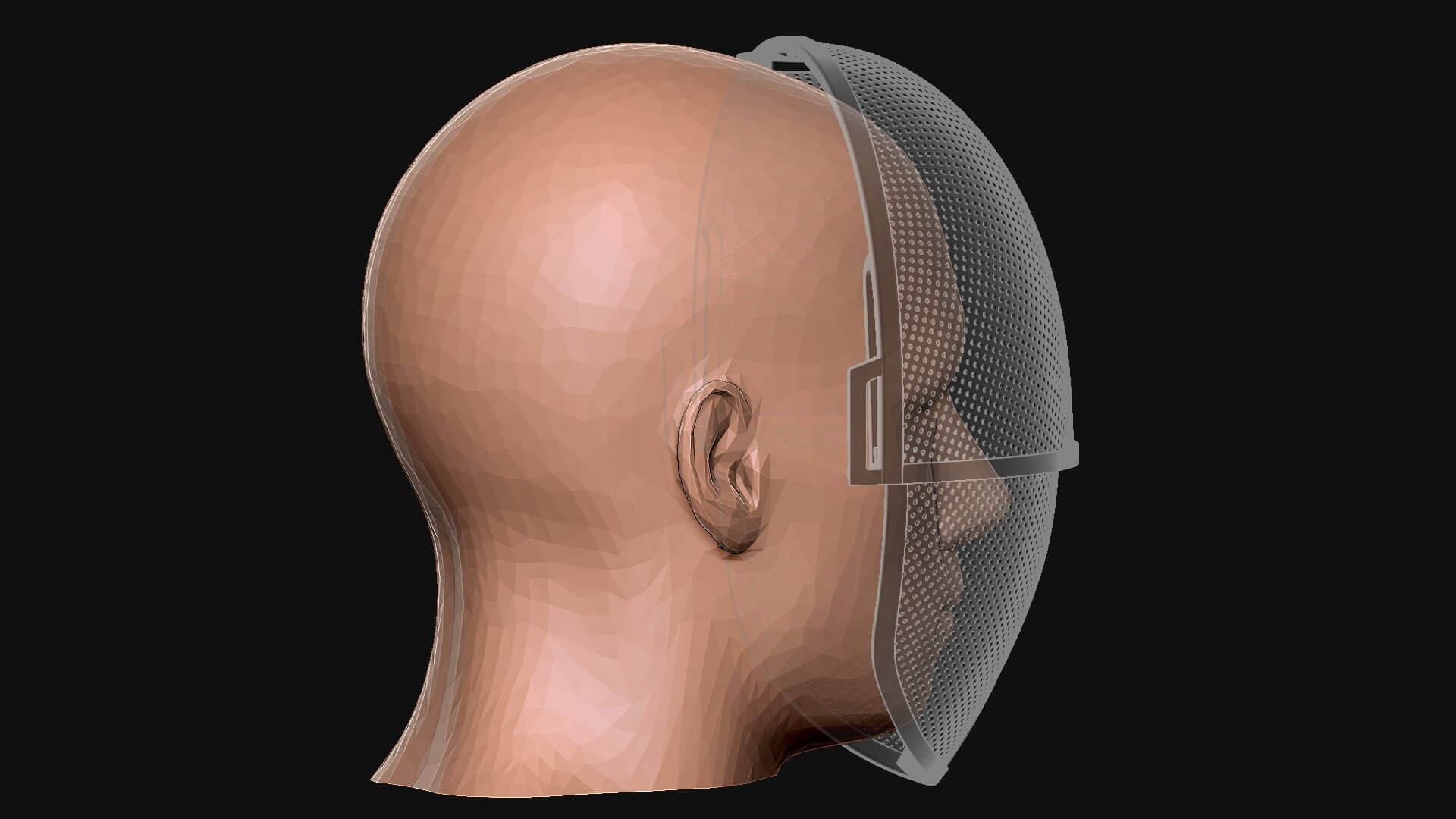 Squid Game Soldier Mask - Foldable / Moveable 3D Model by blackstar90