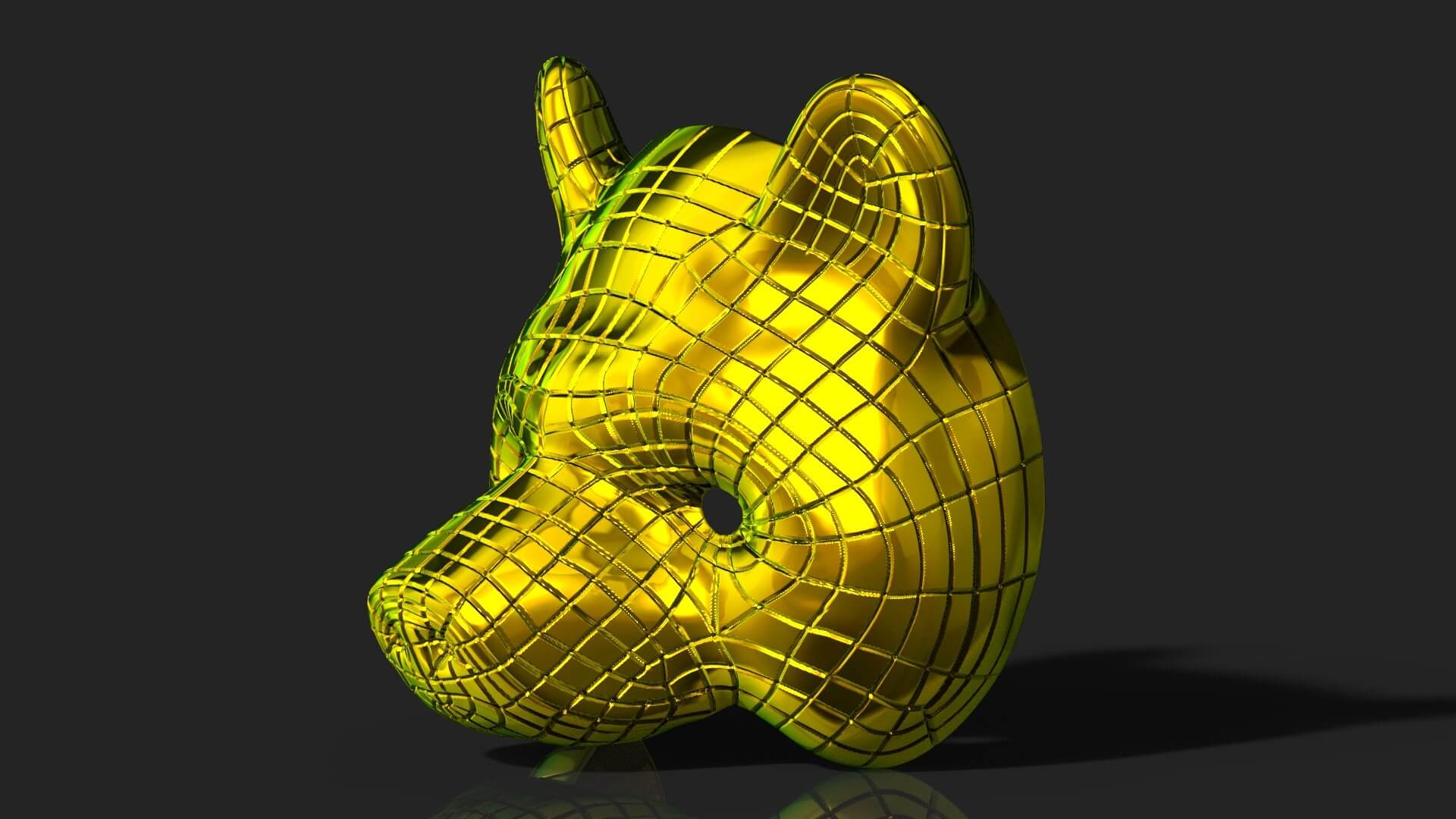 Squid Game - VIP Bear Mask Cosplay 3D Model by blackstar90