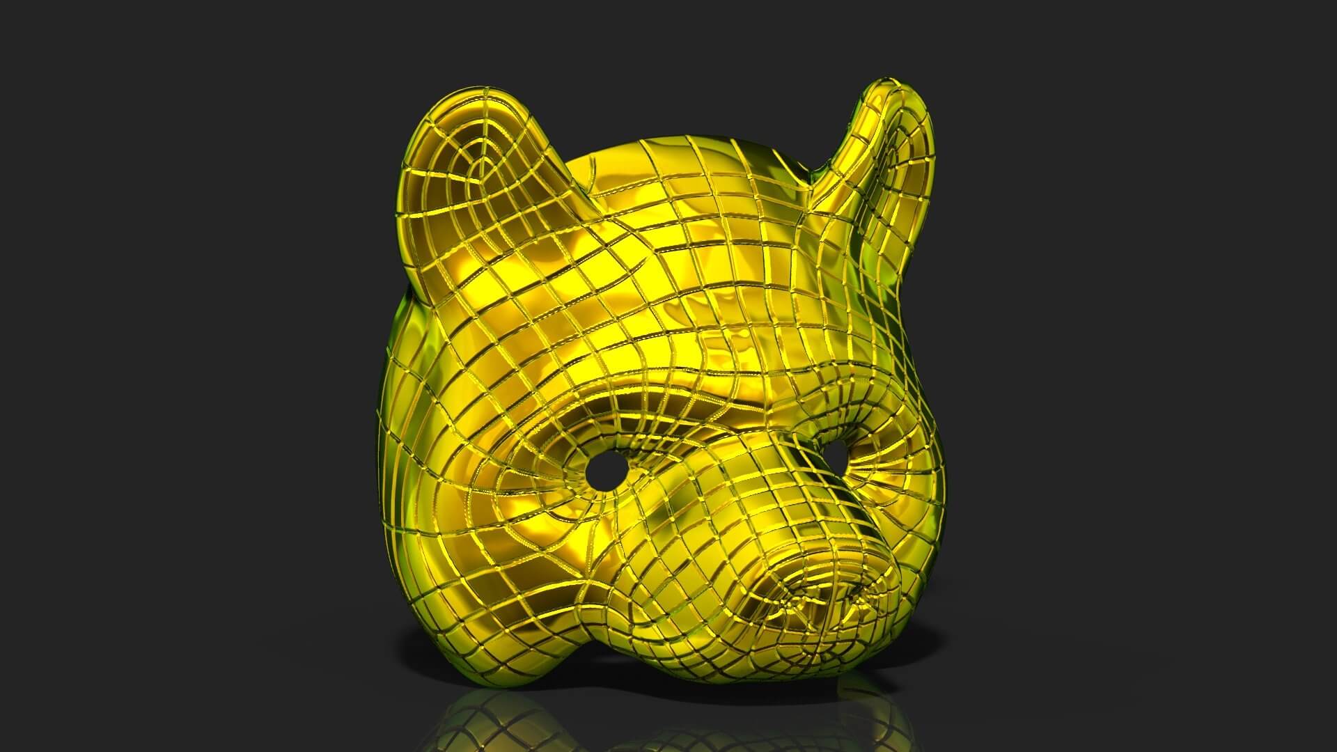 Squid Game - VIP Bear Mask Cosplay 3D Model by blackstar90