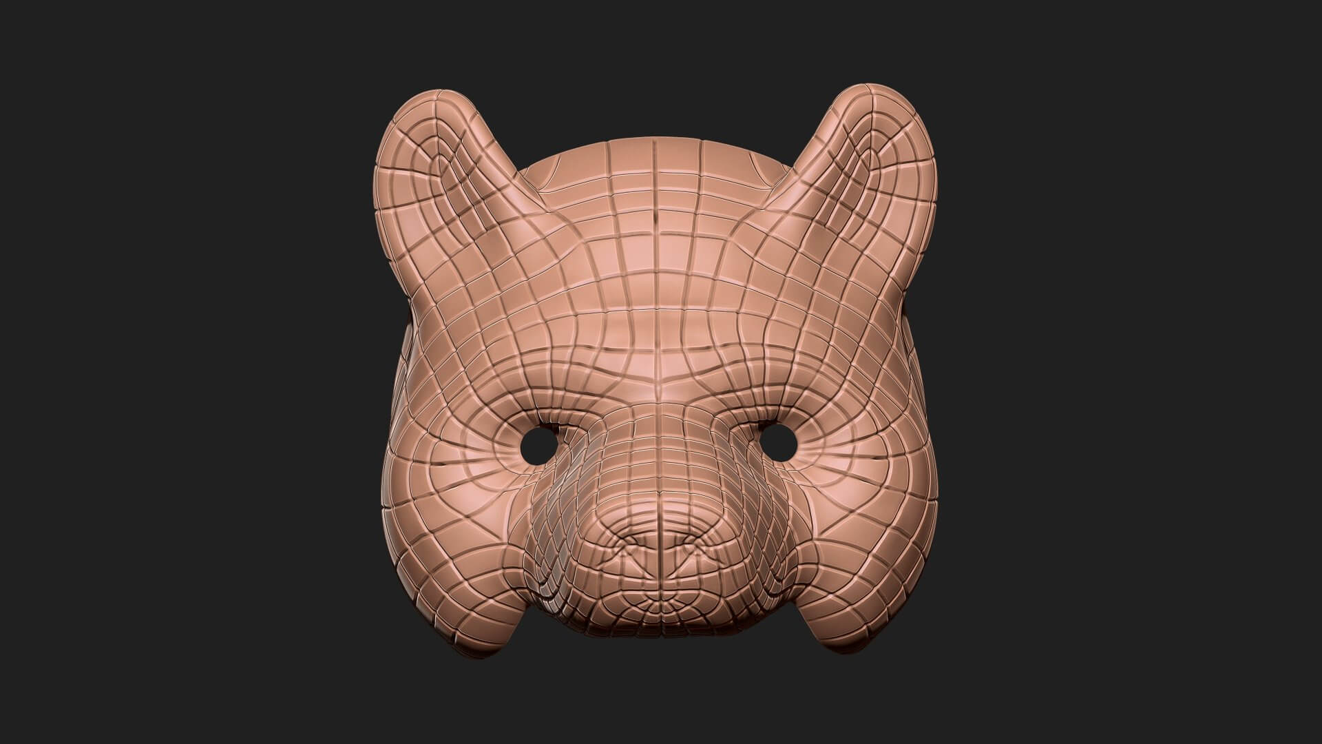 Squid Game - VIP Bear Mask Cosplay 3D Model by blackstar90