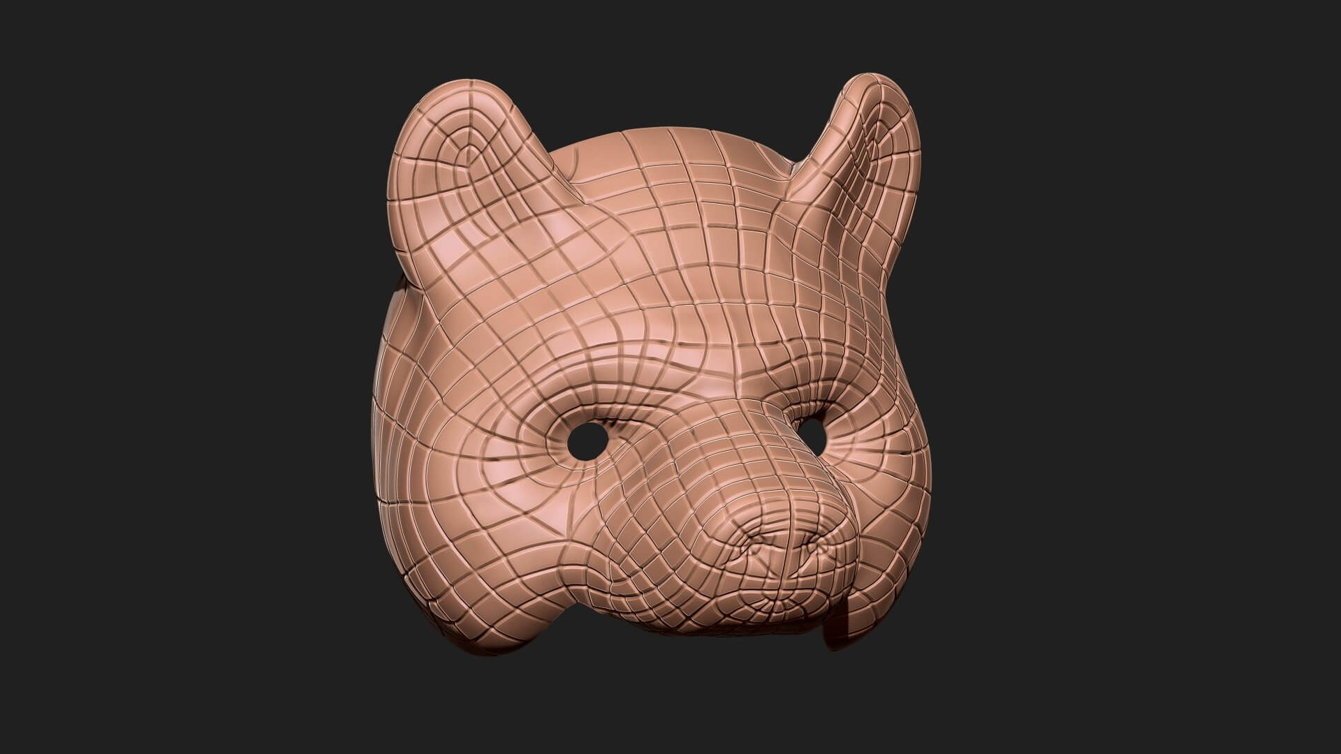 Squid Game - VIP Bear Mask Cosplay 3D Model by blackstar90