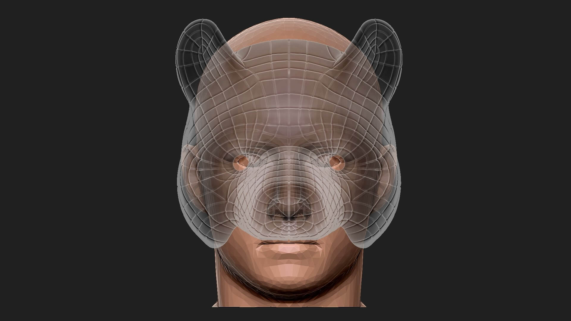 Squid Game - VIP Bear Mask Cosplay 3D Model by blackstar90