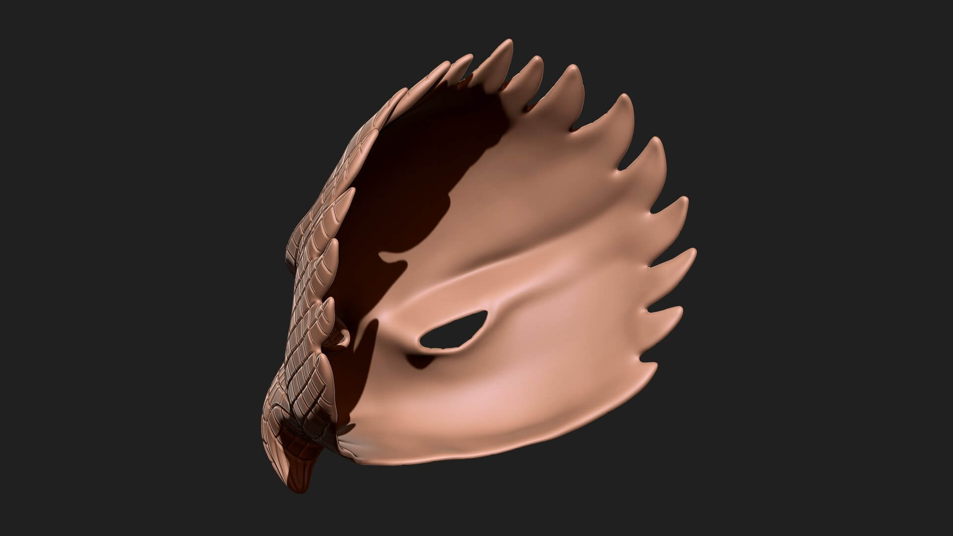 Squid Game - VIP Eagle Mask Cosplay 3D Model by blackstar90