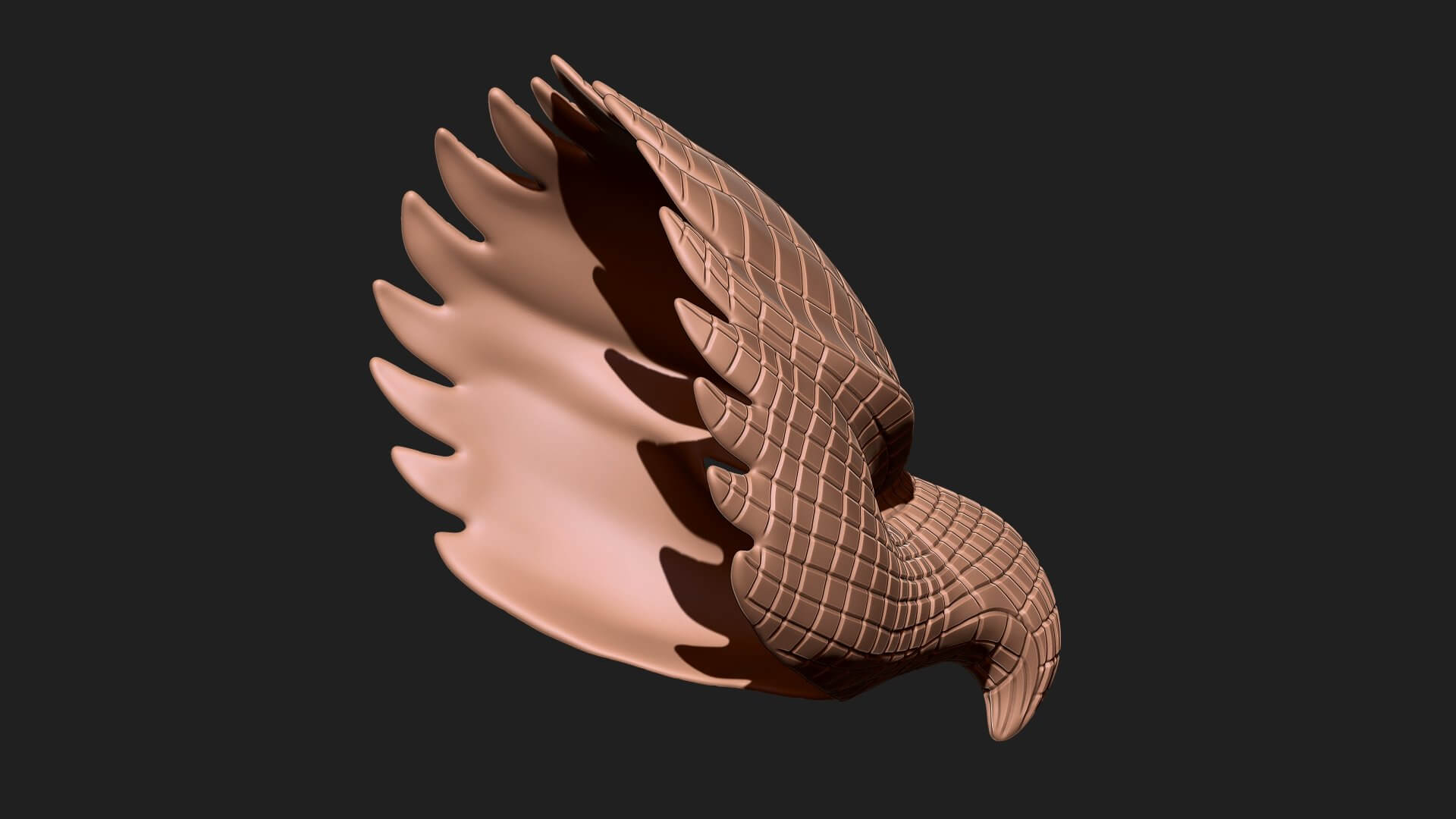 Squid Game - VIP Eagle Mask Cosplay 3D Model by blackstar90