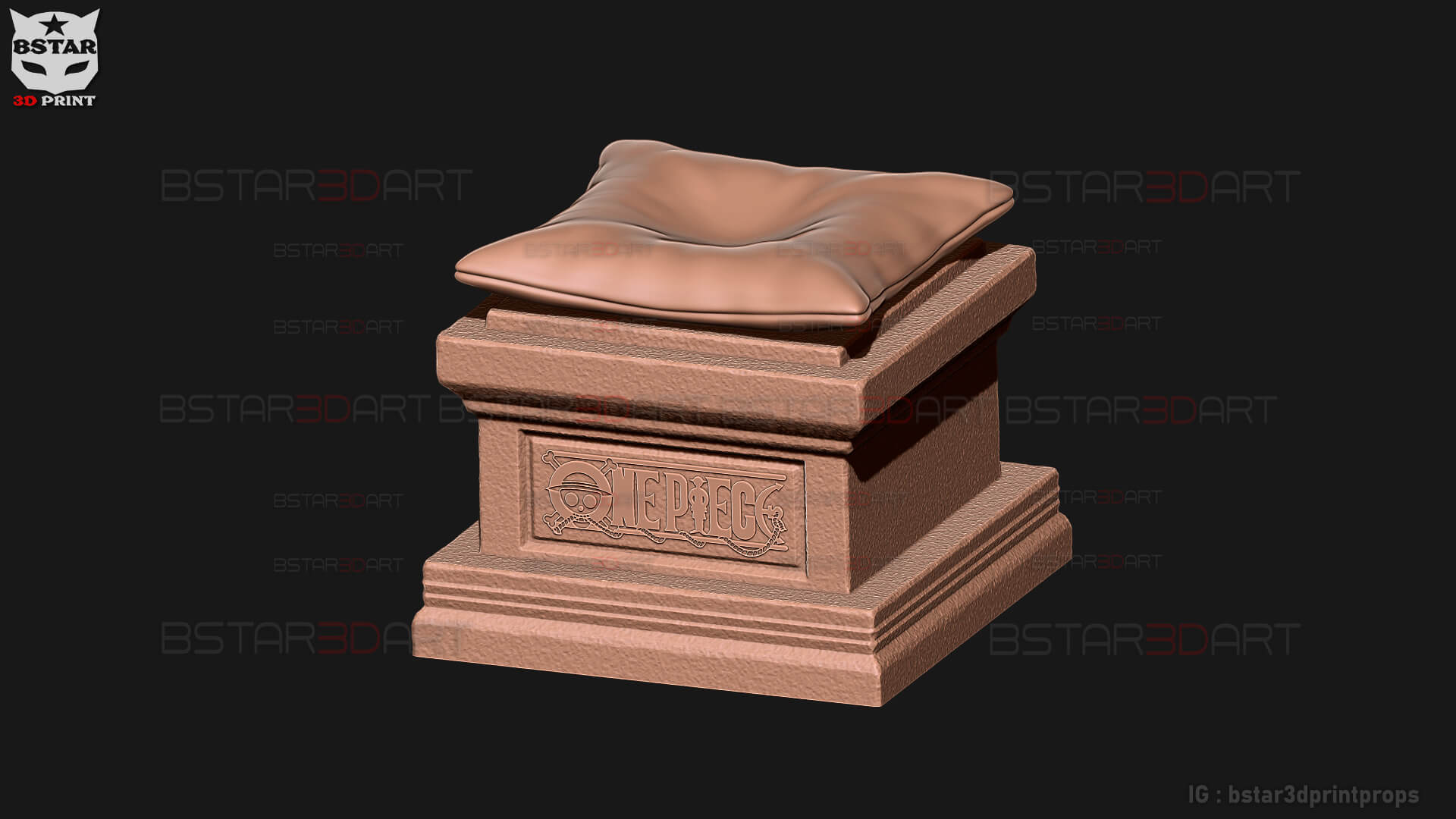 Stand Base Devil Fruit in One Piece - 3D Print Model by blackstar90