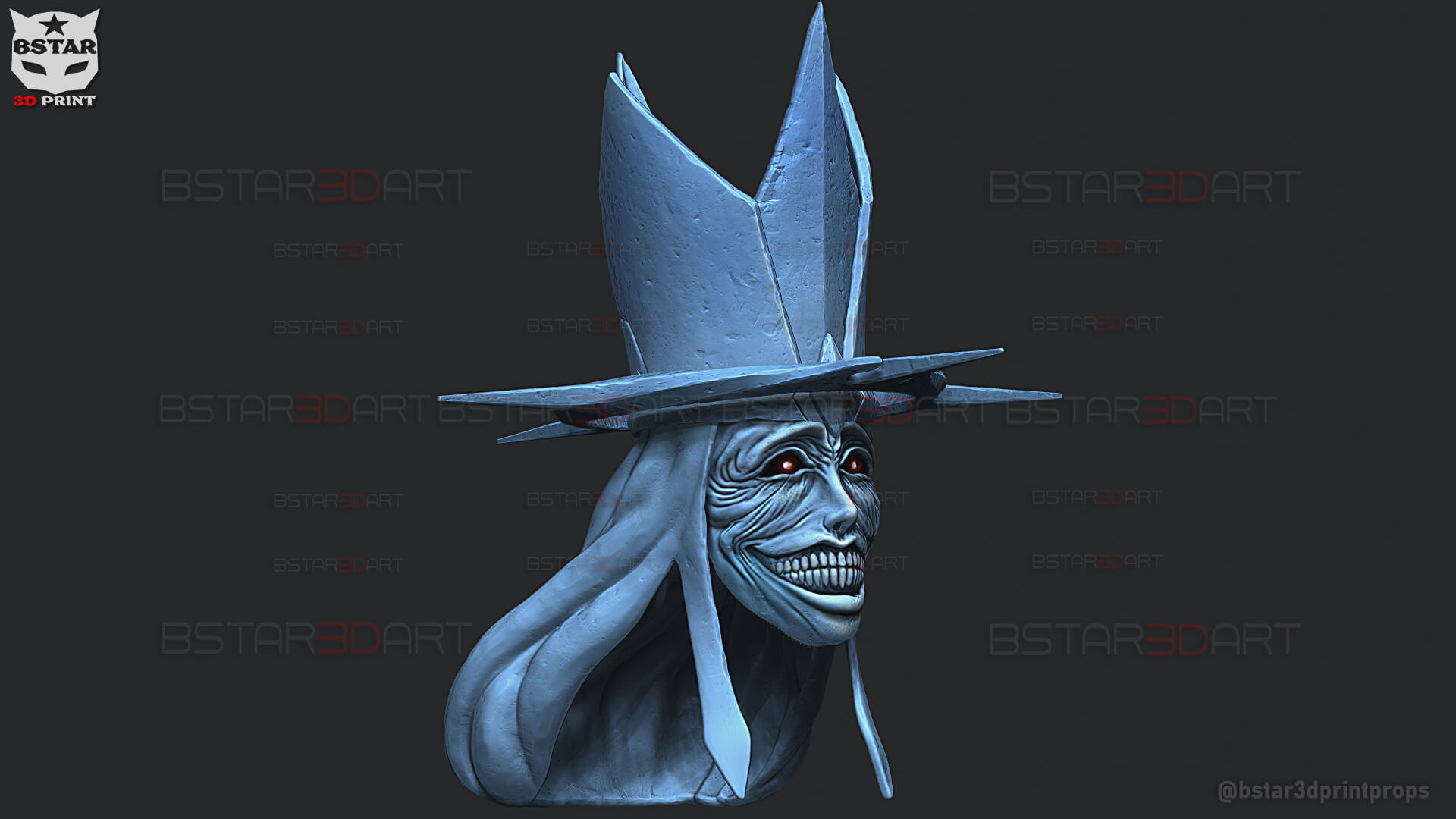 Statue of God Helmet- Solo Leveling Cosplay 3D Model by blackstar90