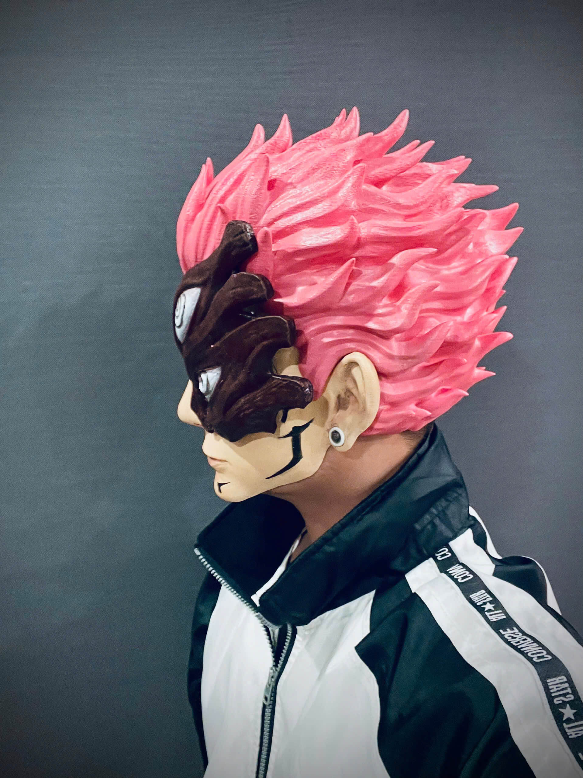 Sukuna Final Form Head Mask (with Hair) - Jujutsu Kaisen 3D Model by ...