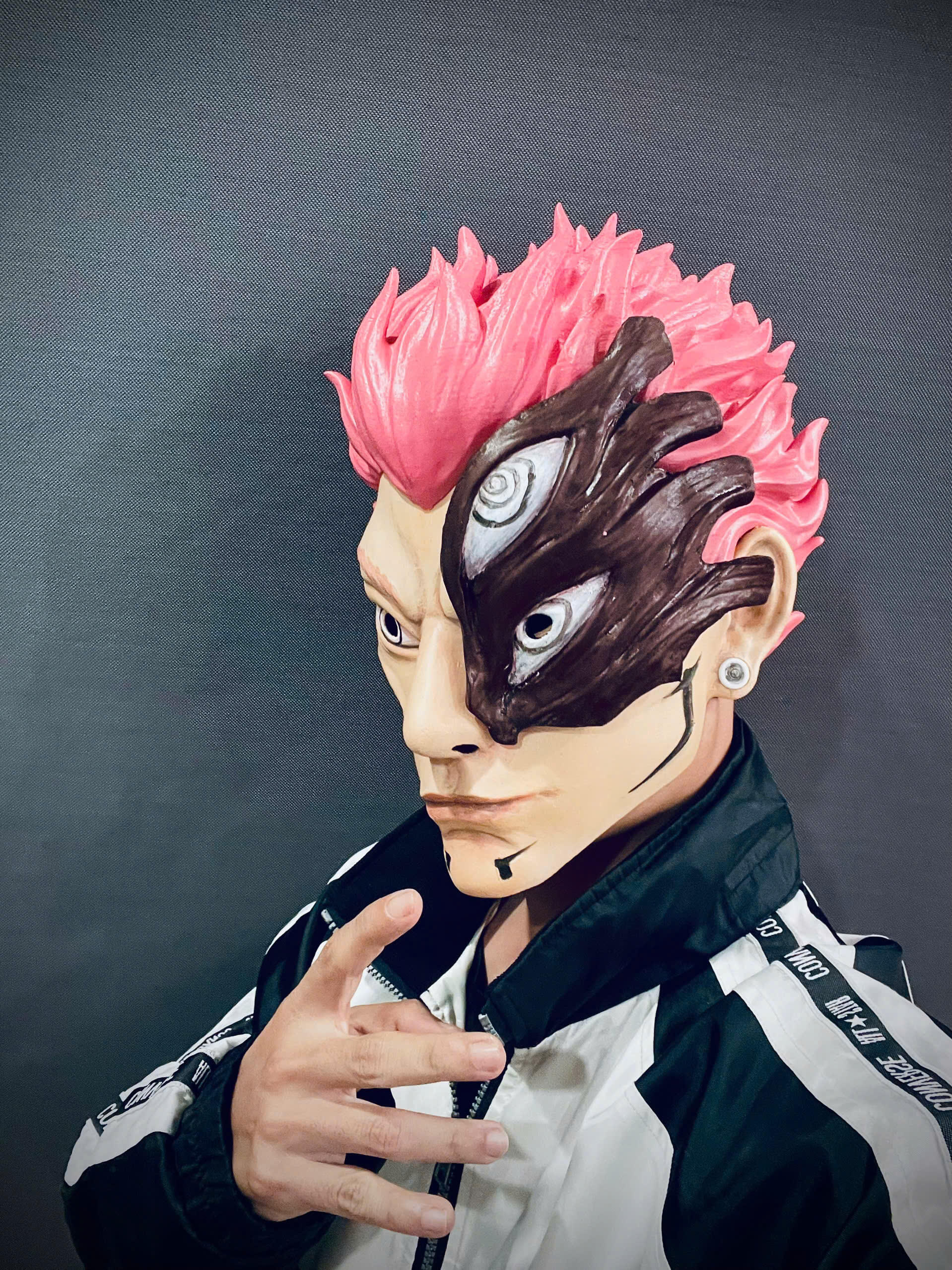 Sukuna Final Form Head Mask (with Hair) - Jujutsu Kaisen 3D Model by ...