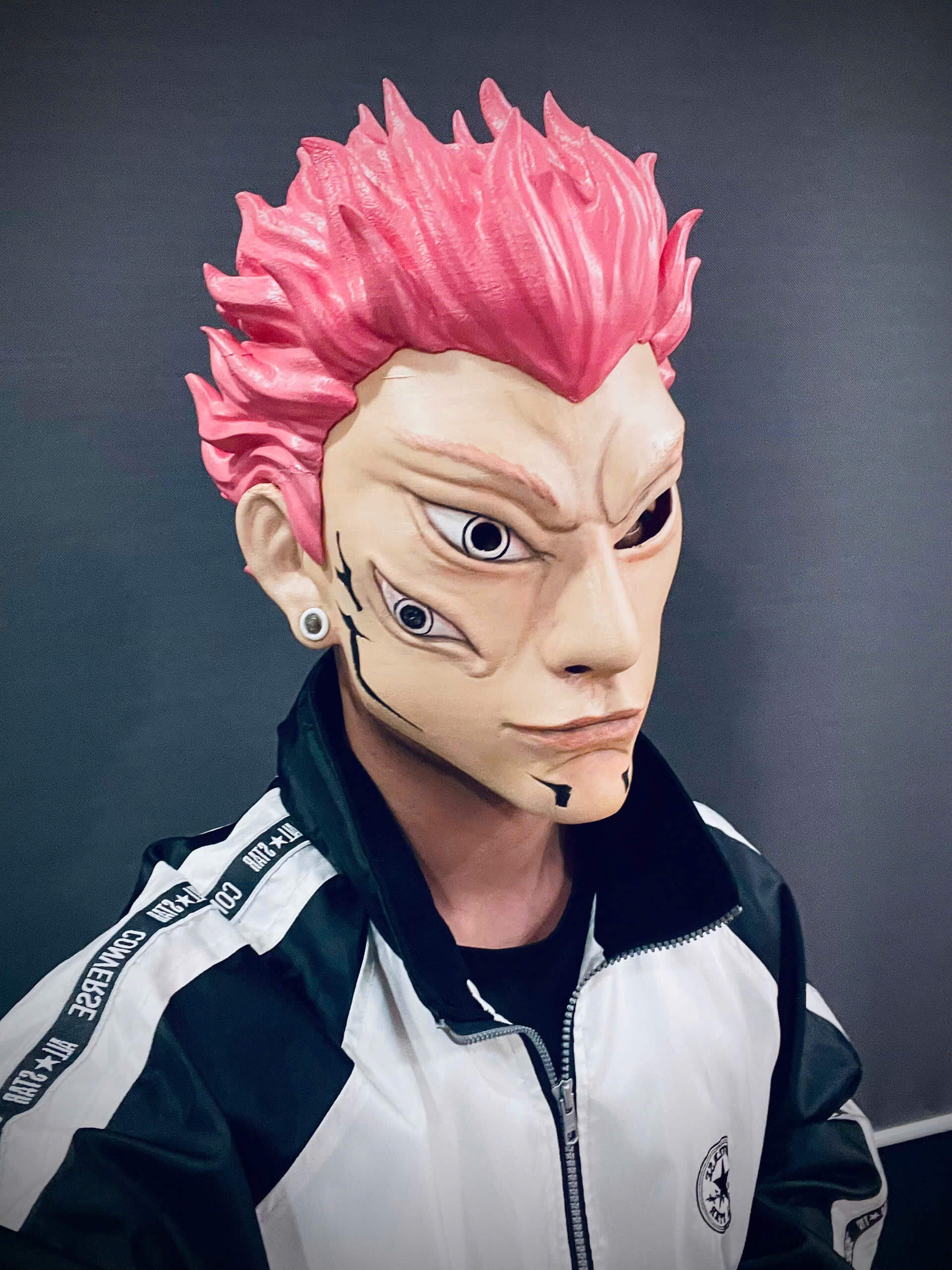 Sukuna Final Form Head Mask (with Hair) - Jujutsu Kaisen 3D Model by ...