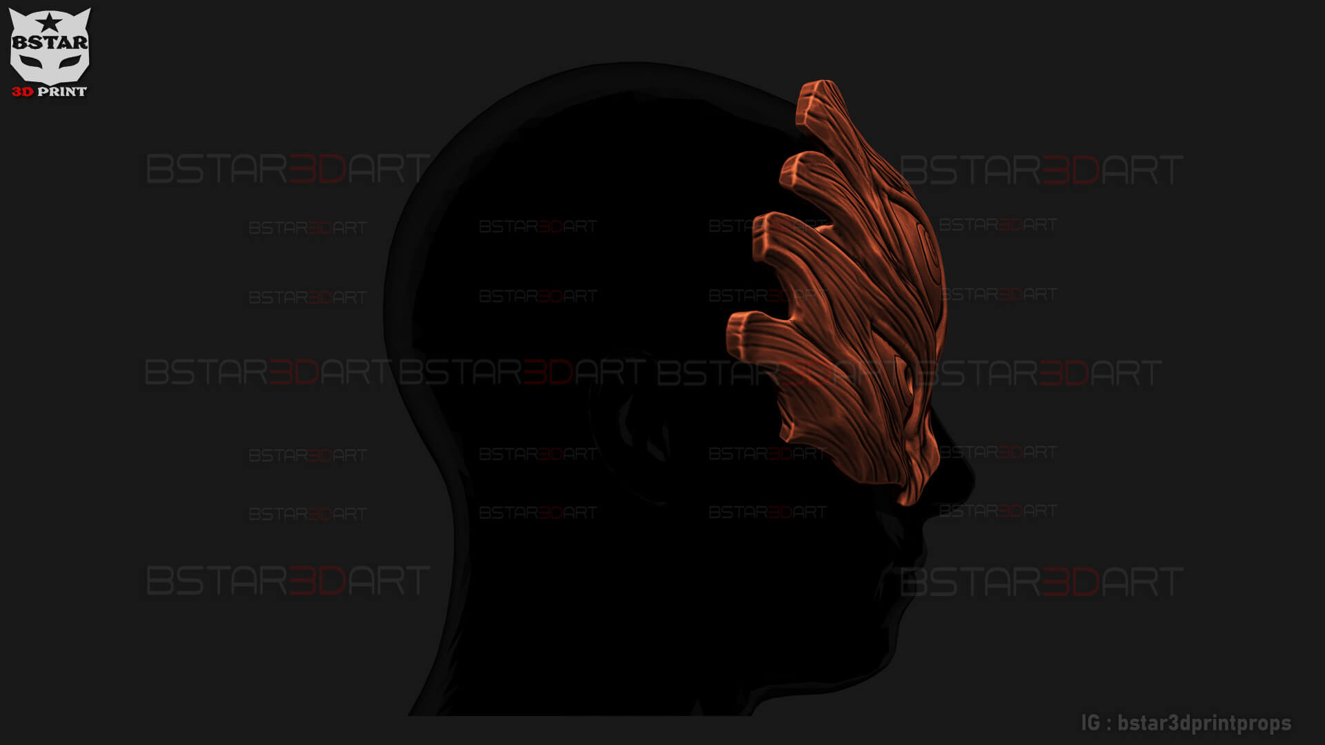 Sukuna Mask - Jujutsu Kaisen Cosplay 3D Model by blackstar90