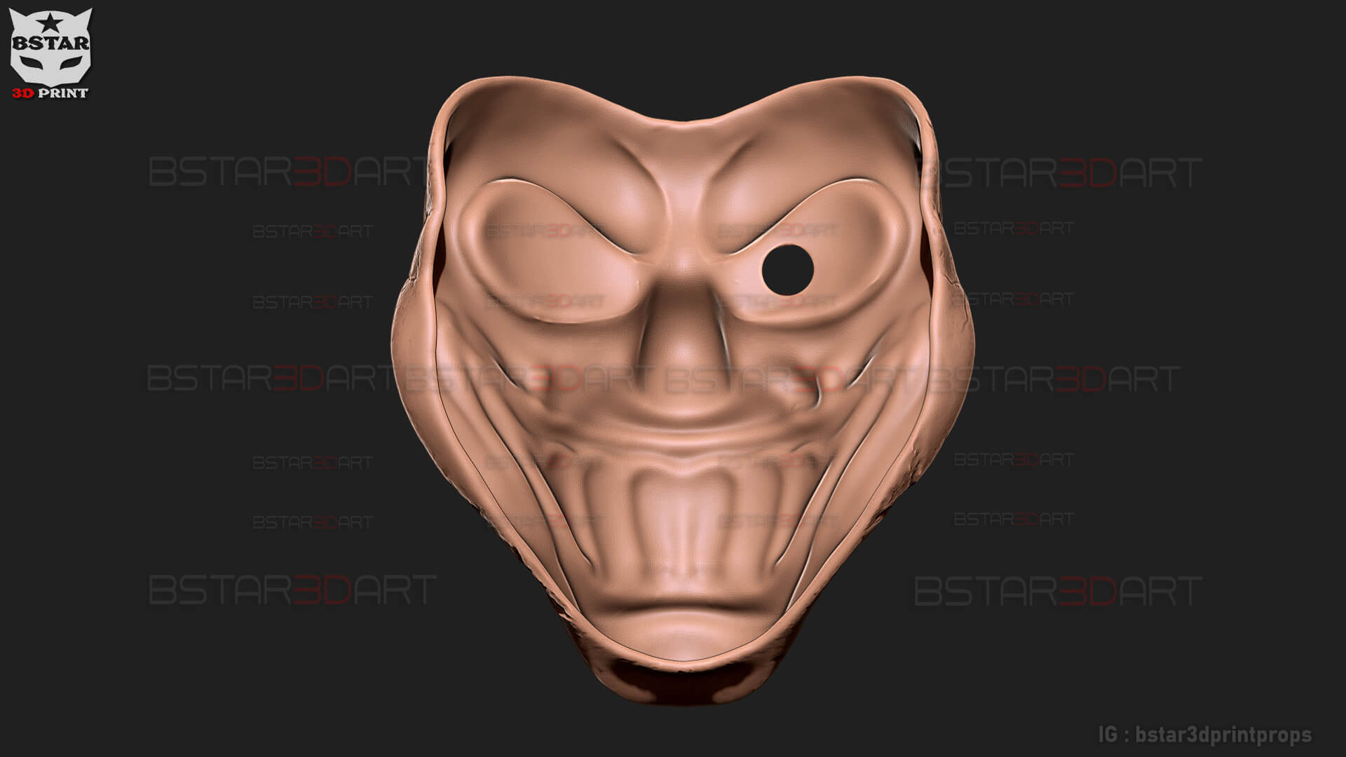 Sweet Tooth Twisted Metal Mask High Quality - 3D Model by blackstar90