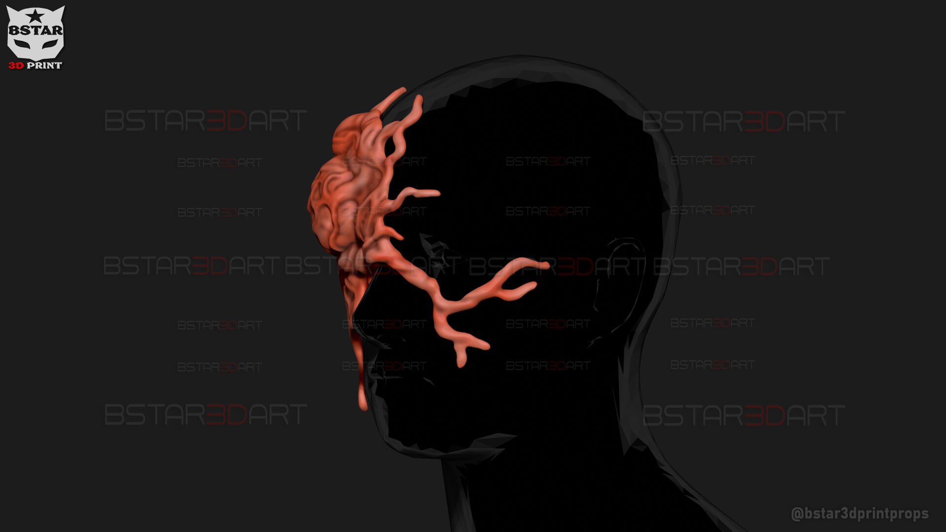 Tanjiro Demon Mask - Demon Slayer Cosplay 3D Print Model by blackstar90