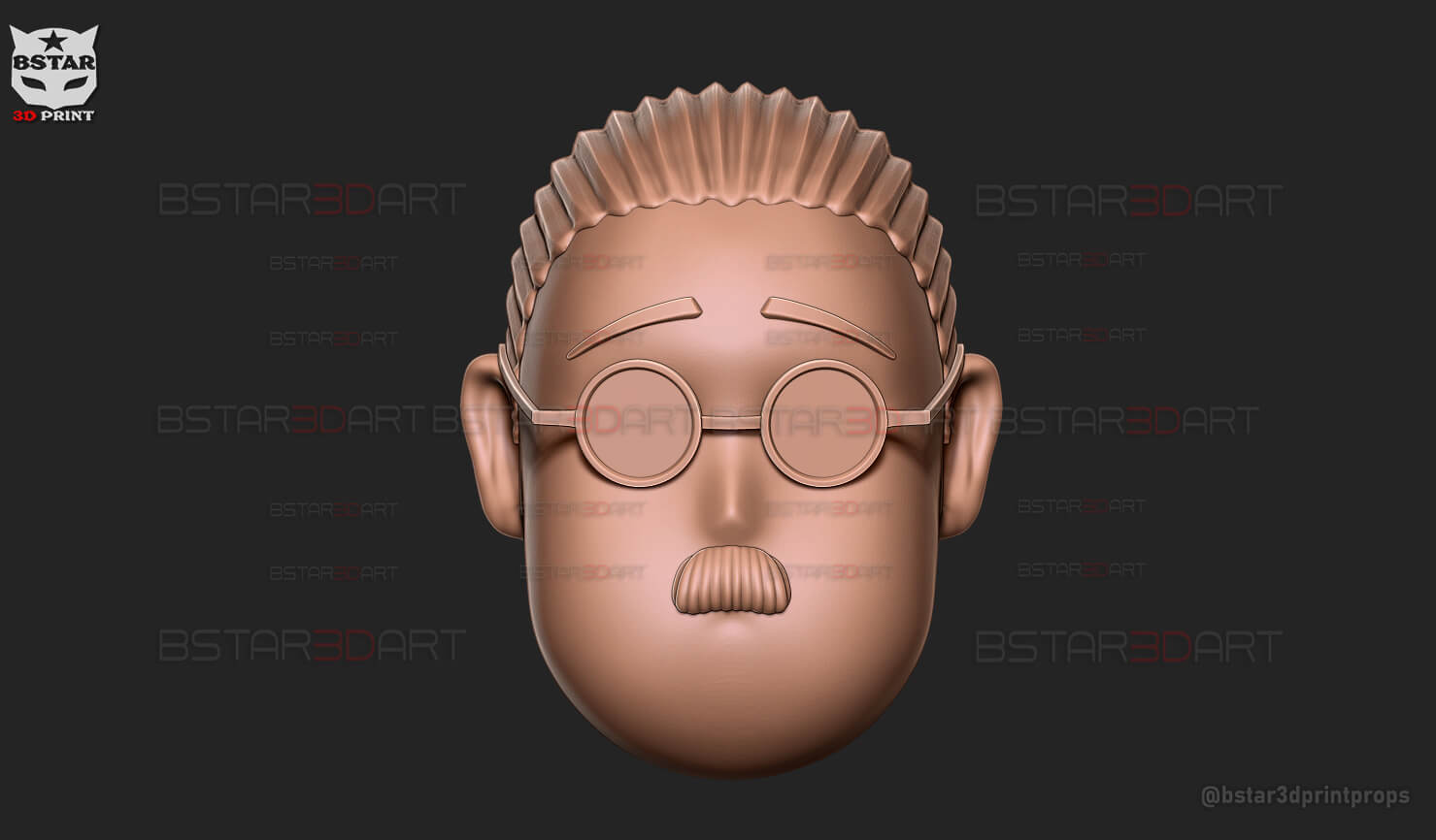Taro Sakamoto Over Weight Face Mask - Sakamoto Days Cosplay 3D Model by ...