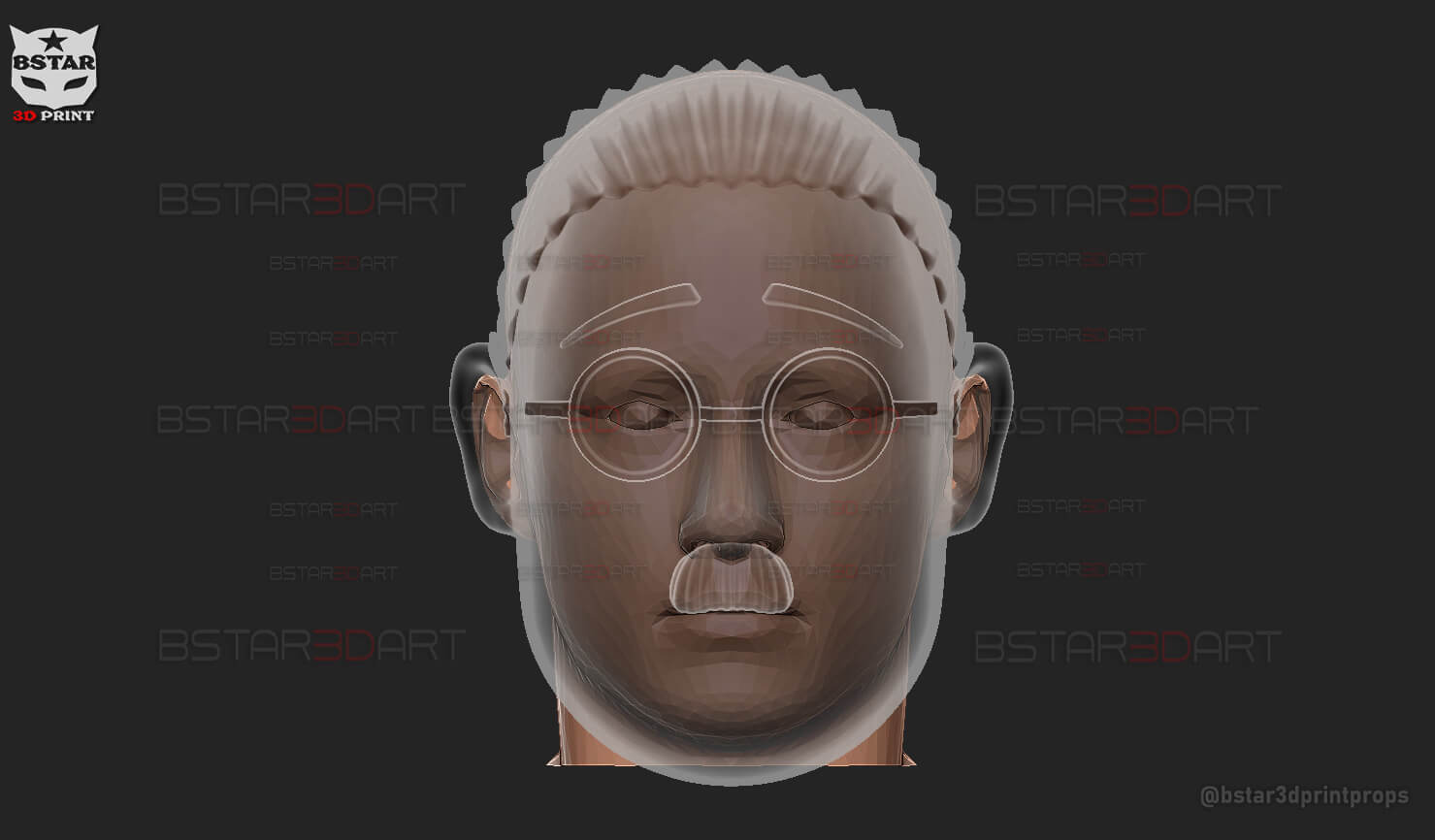 Taro Sakamoto Over Weight Face Mask - Sakamoto Days Cosplay 3D Model by ...