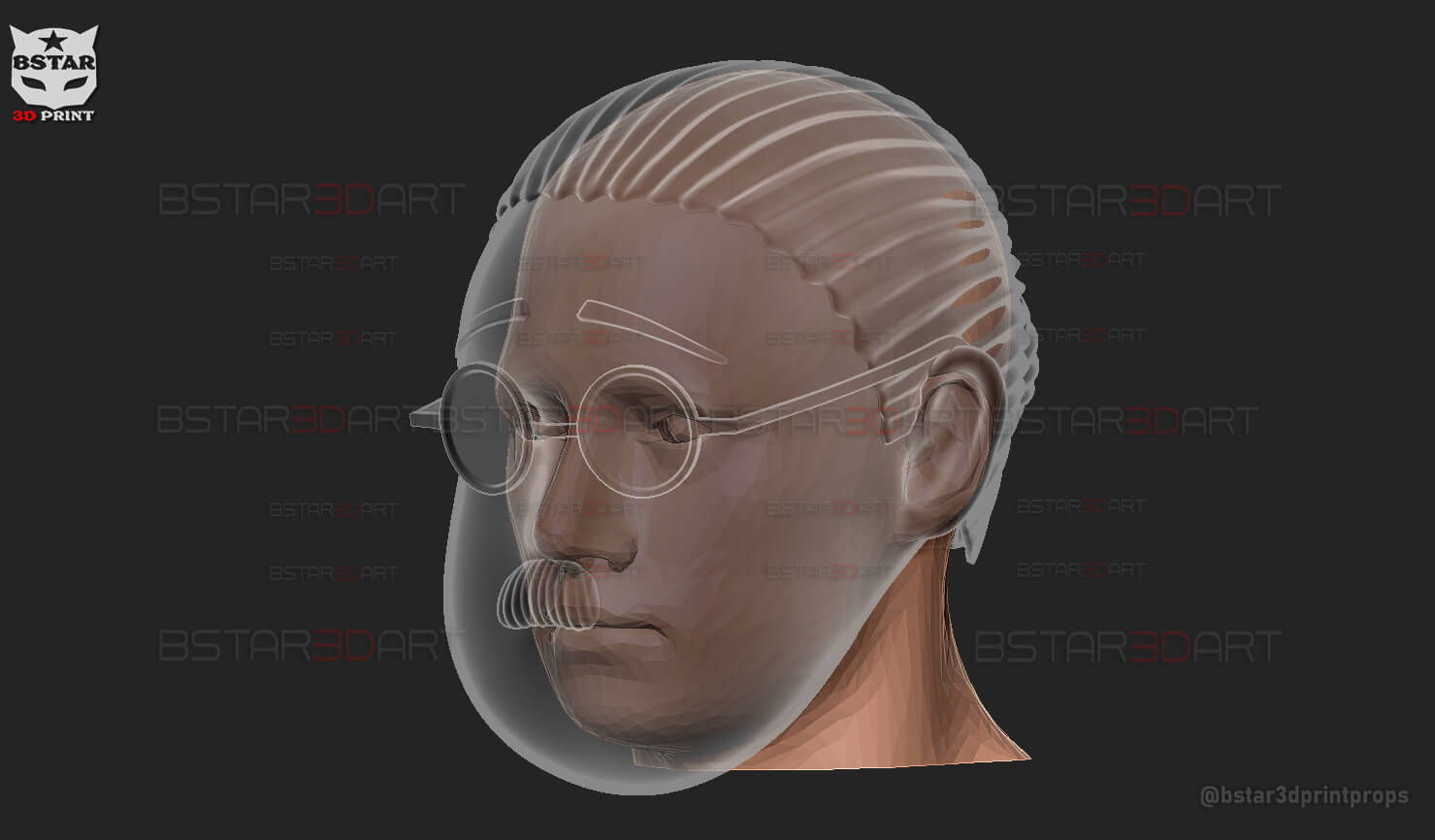 Taro Sakamoto Over Weight Face Mask - Sakamoto Days Cosplay 3D Model by ...